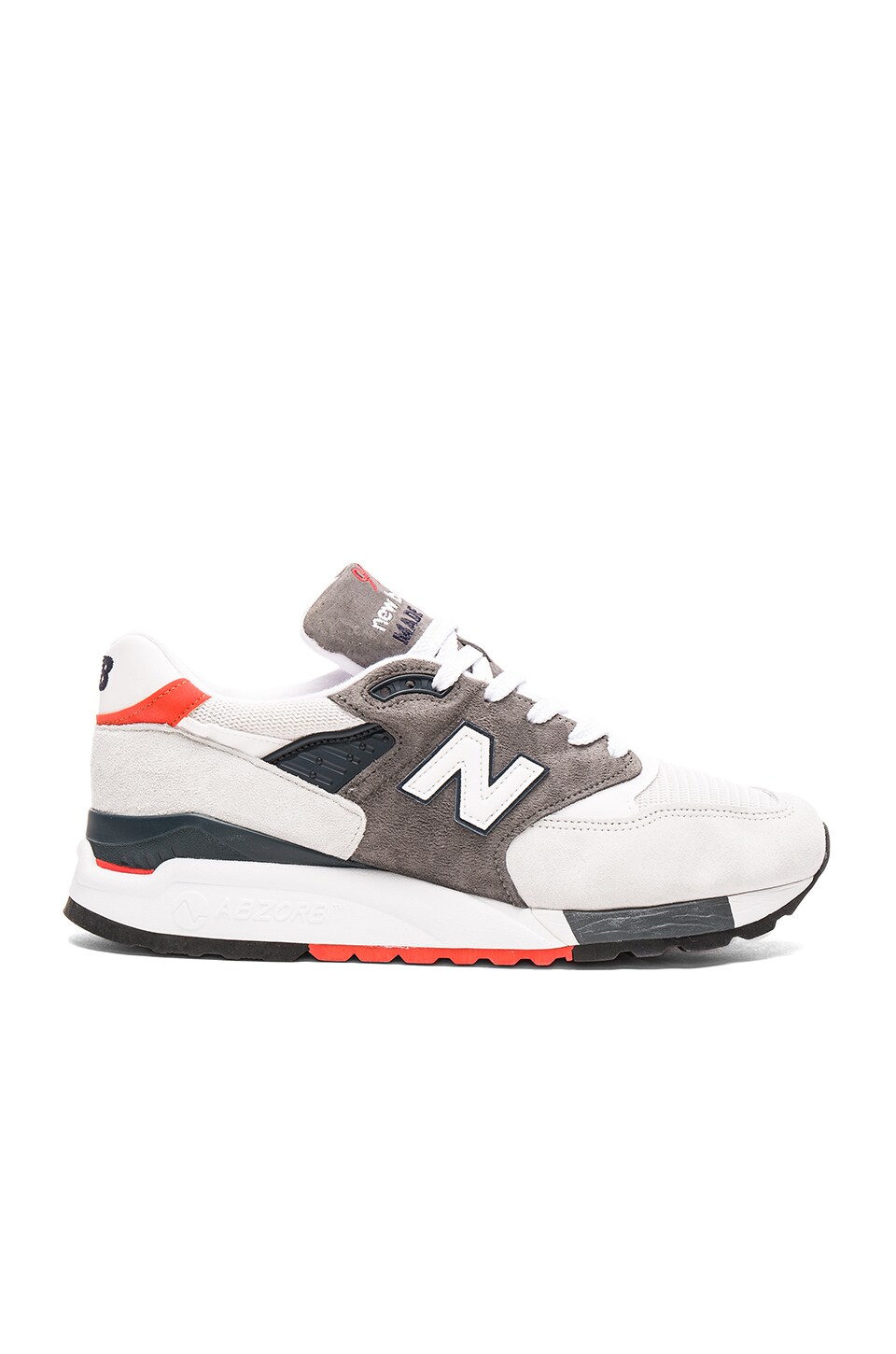 New Balance Made in the USA M998 in Grey & Black | REVOLVE