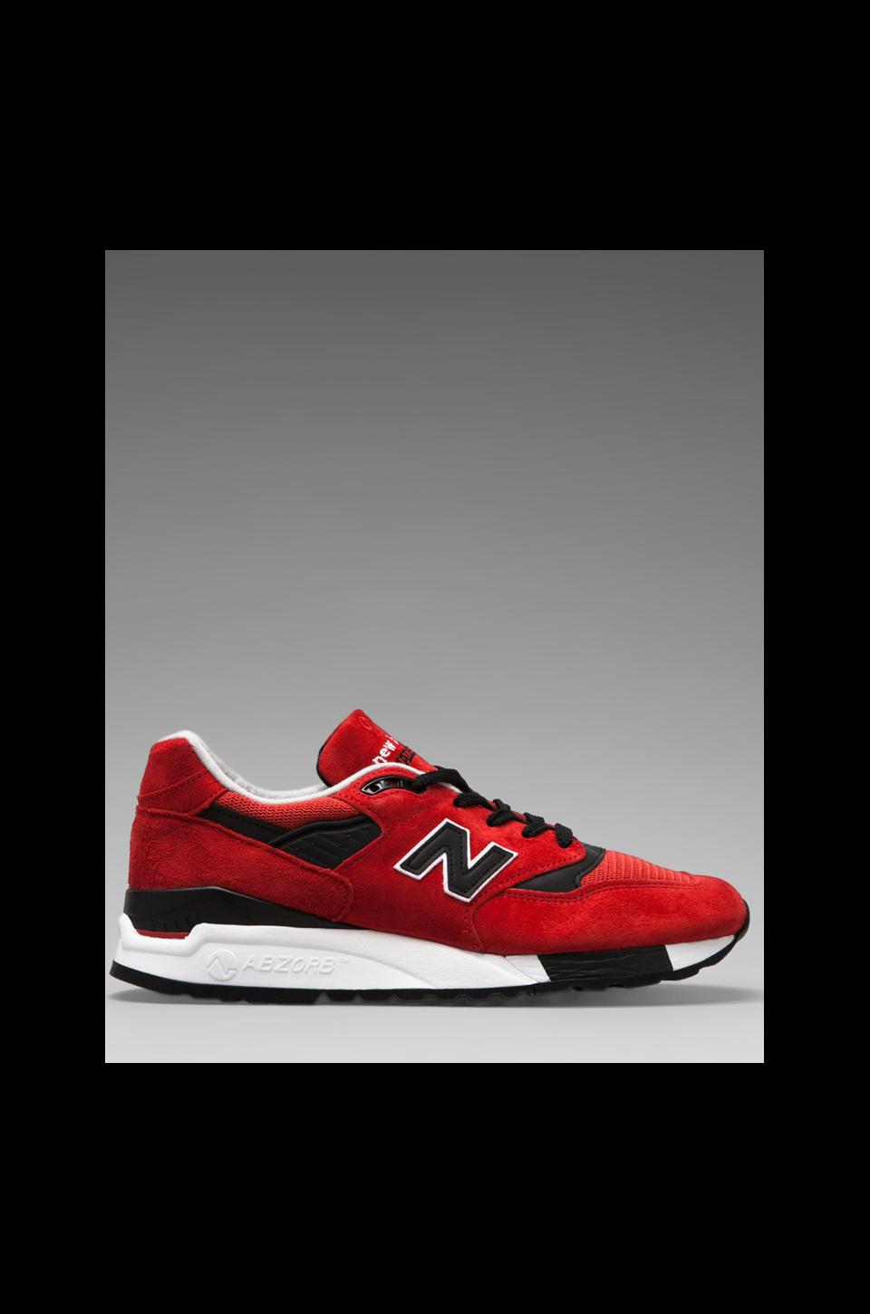 New Balance Made in USA M998 in Red | REVOLVE