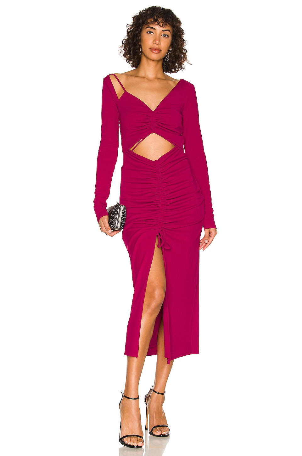 NICHOLAS Shayla Dress in Magenta | REVOLVE