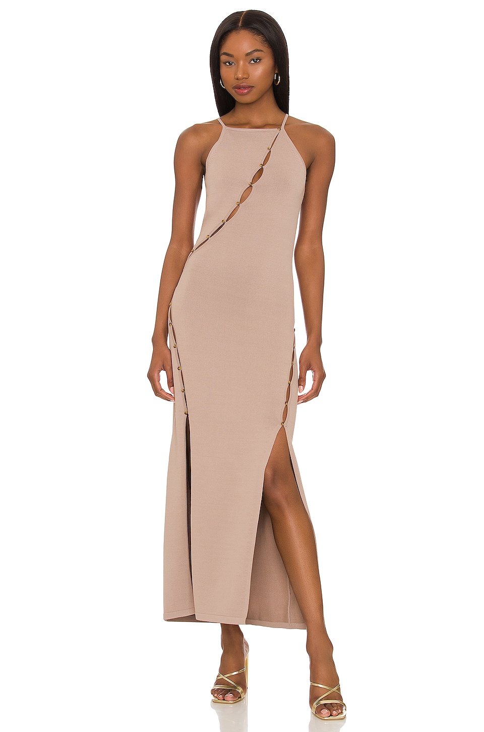 NICHOLAS Samara Midi Dress in Smoke | REVOLVE