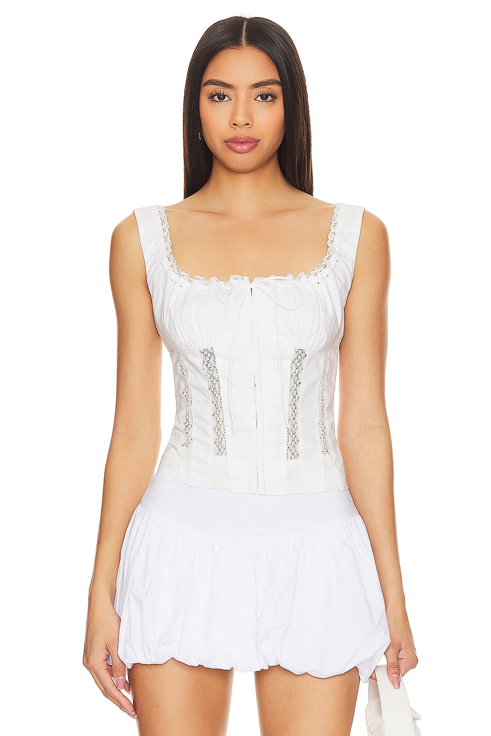 NIA Delilah Top in White | REVOLVE
