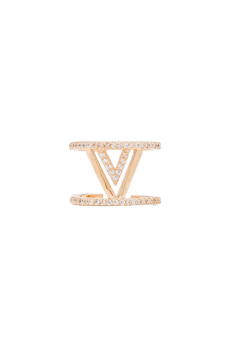 Nicole Meng Spire Ring in Gold | REVOLVE