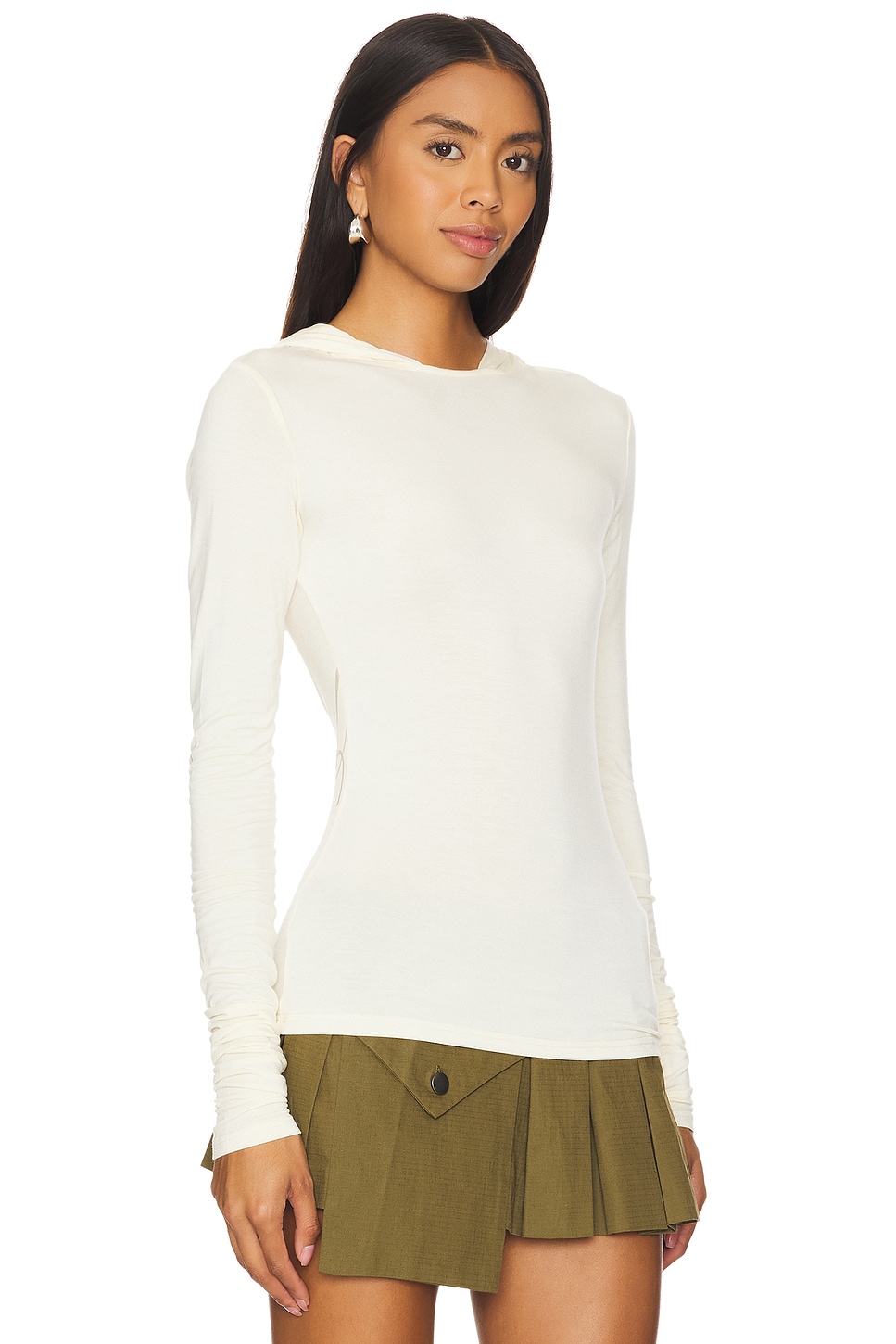 NIIHAI Bella Top in Pearl White | REVOLVE