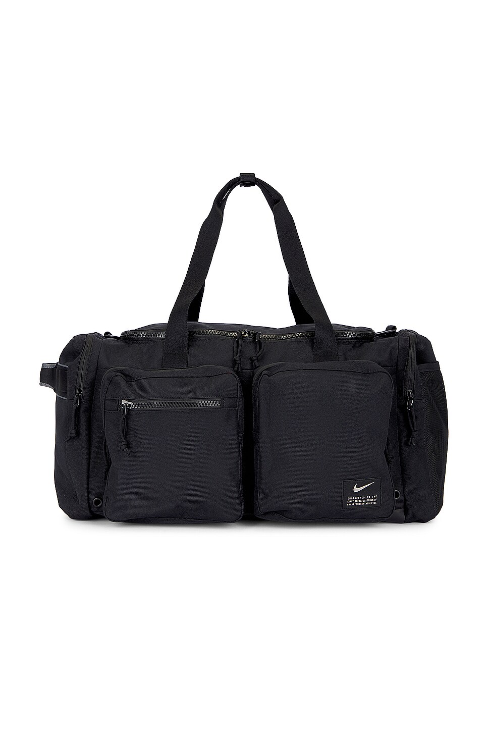 Nike Training Duffel Bag (Medium, 51L) in Black & Enigma Stone | REVOLVE