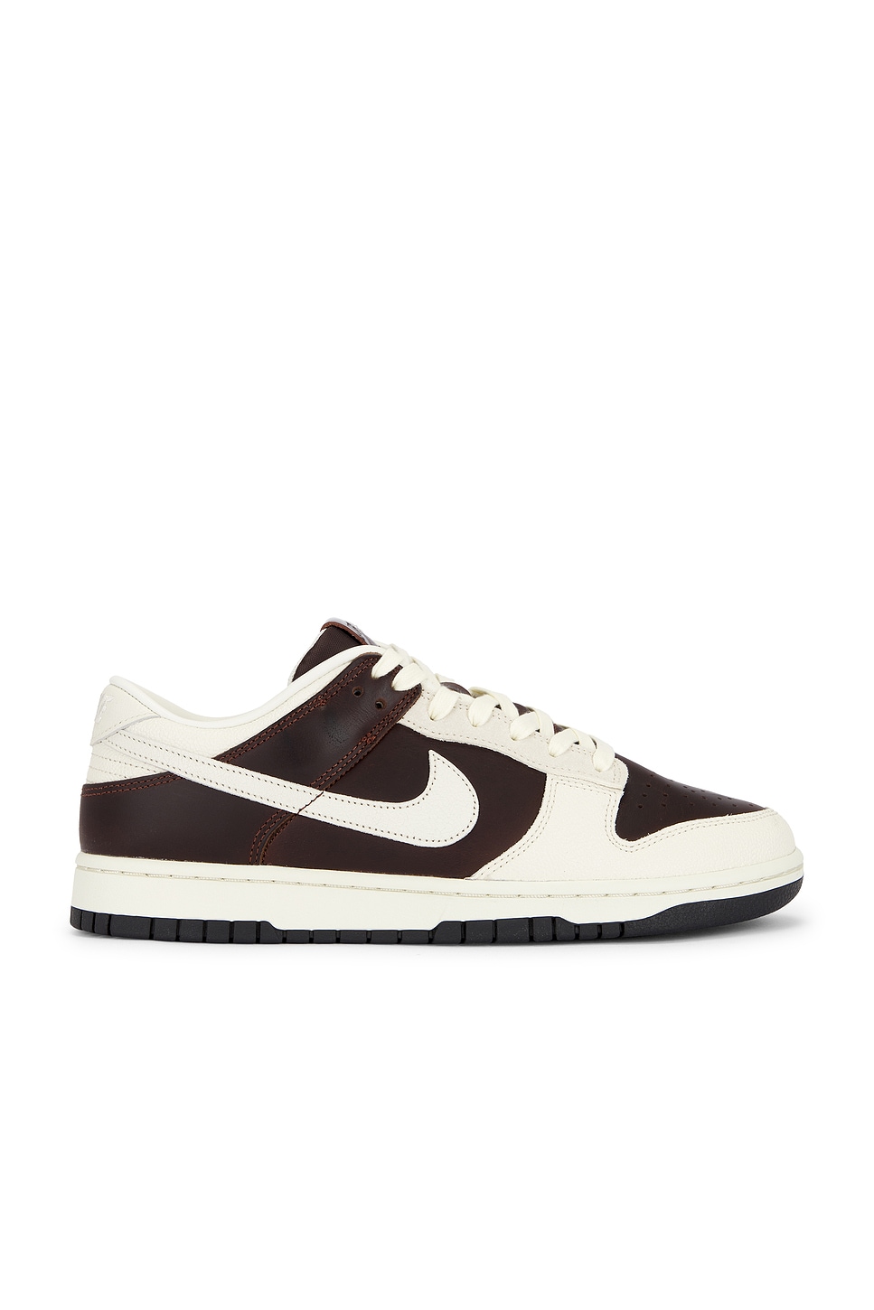 Nike Dunk Low Retro in Fauna Brown, Soft Pearl, & Black | REVOLVE