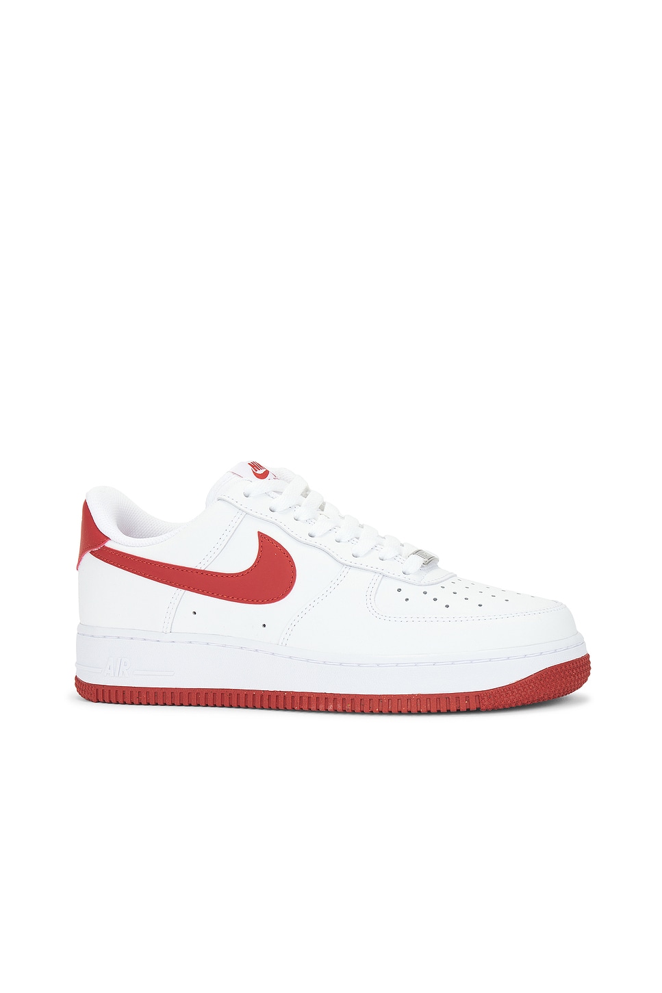 Nike Air Force 1 '07 in White, Dragon Red, & White | REVOLVE