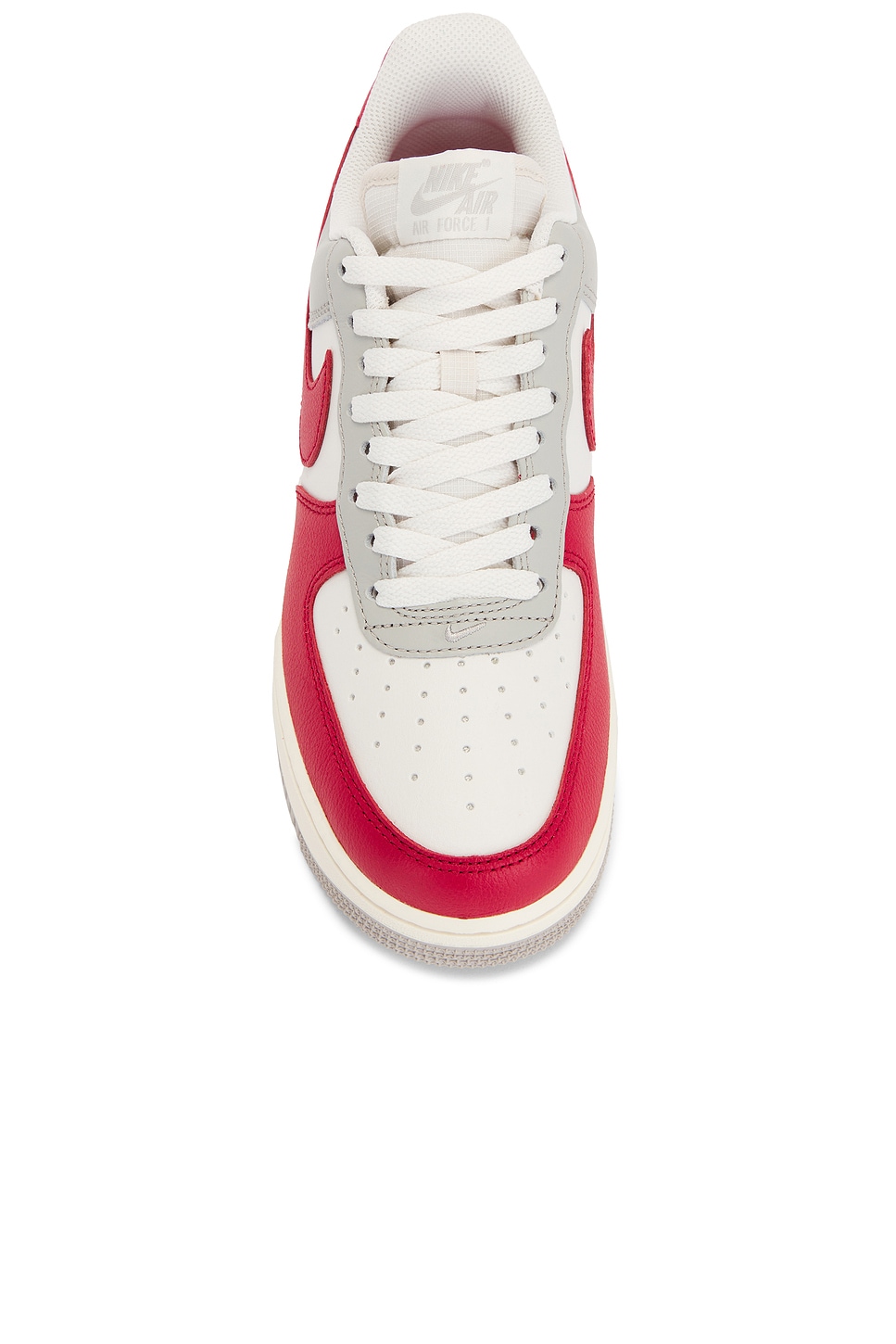 Nike Air Force 1 '07 Lv8 in Lt Iron Ore, Gym Red, Pale Ivory, & Phantom ...