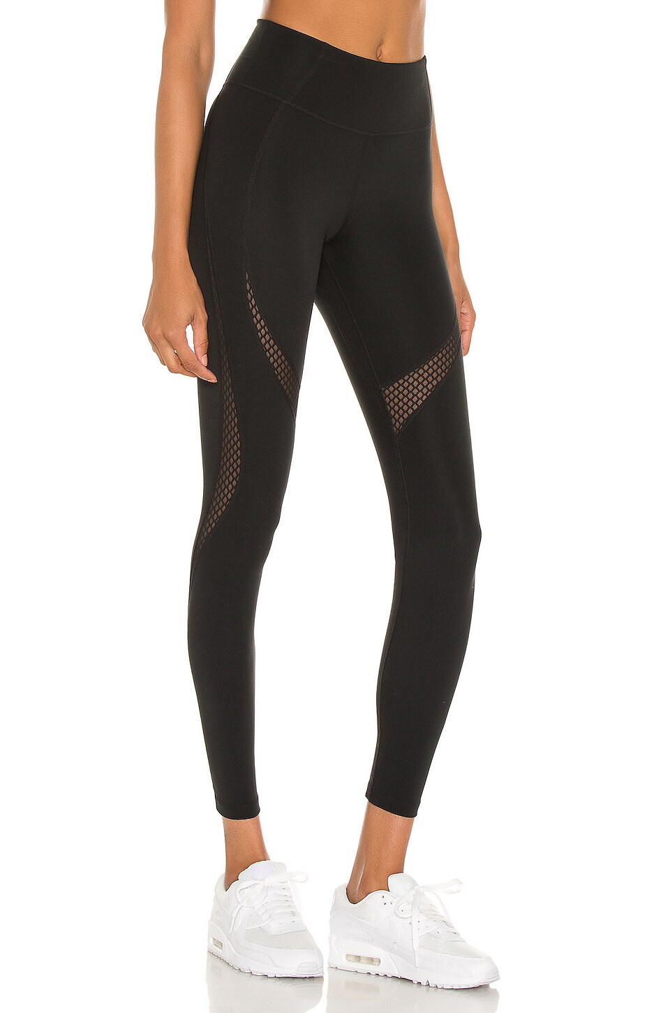 Nike One Mesh Inset Tight in Black | REVOLVE