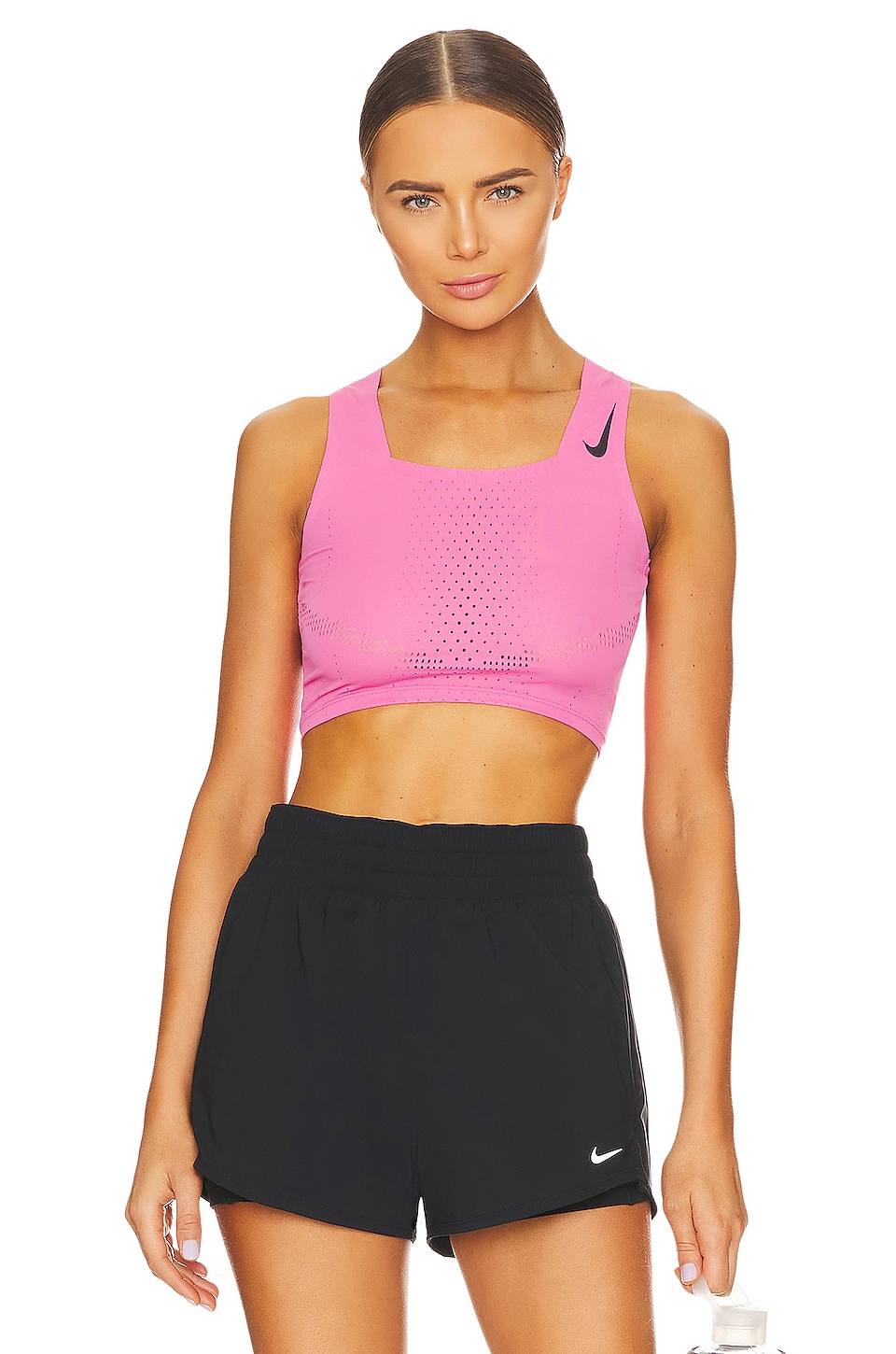 Nike Racing Crop Top in Pinksicle | REVOLVE
