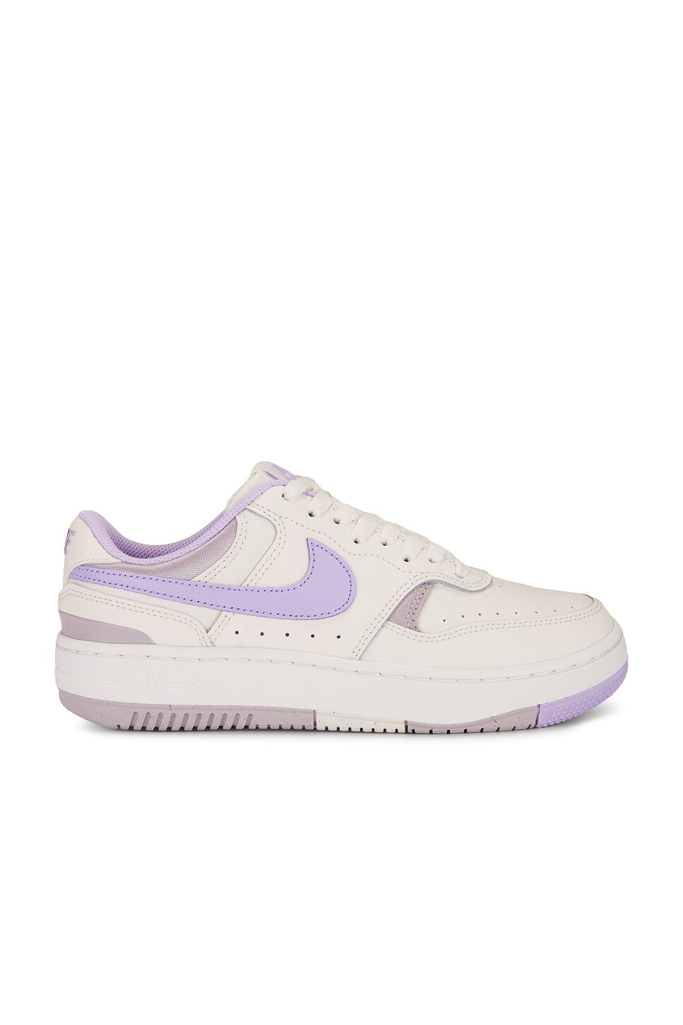 Nike Gamma Force Sneaker in Pale Ivory, Lilac Bloom, & Platinum Violet ...