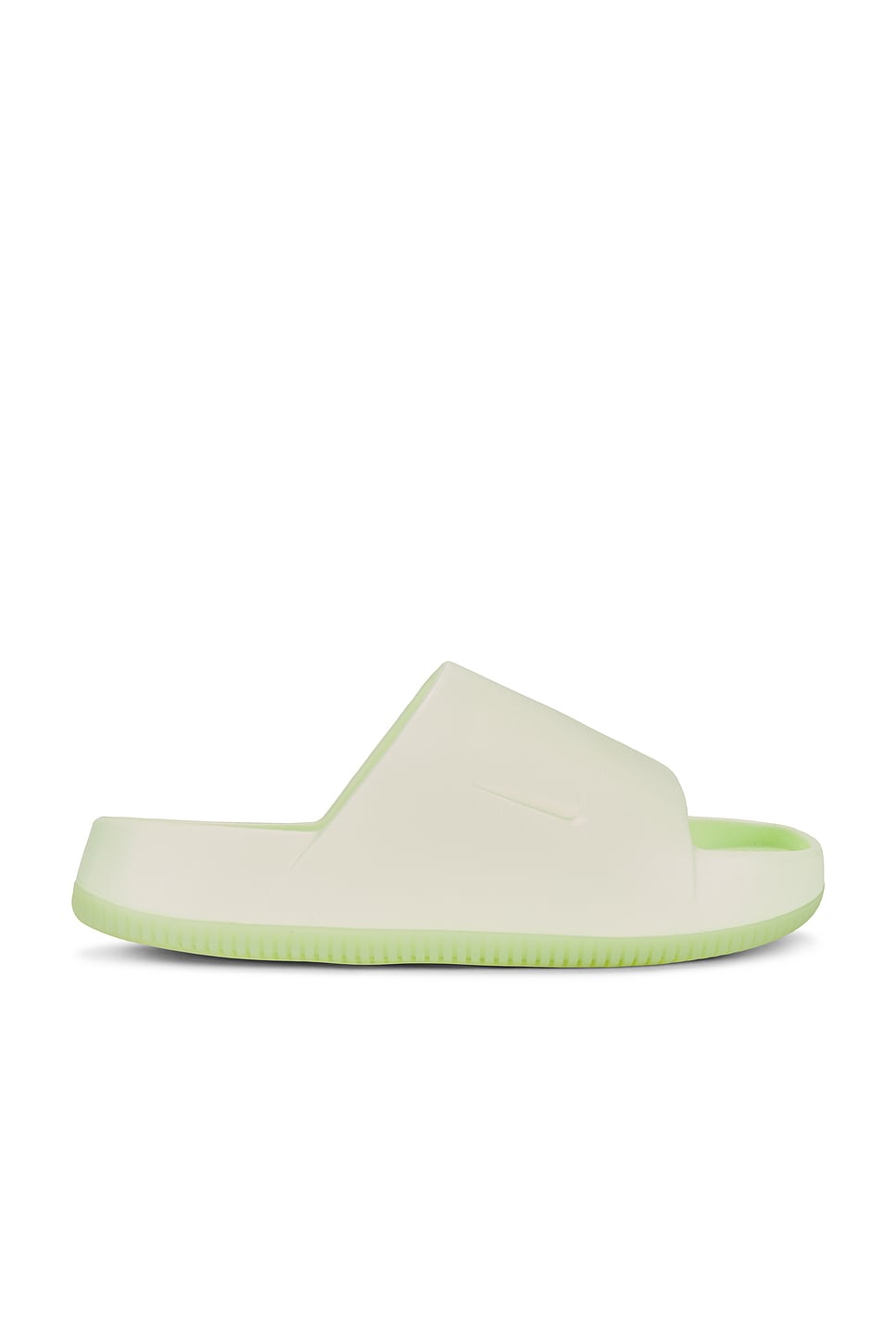 Nike Calm Slide in Barely Volt | REVOLVE