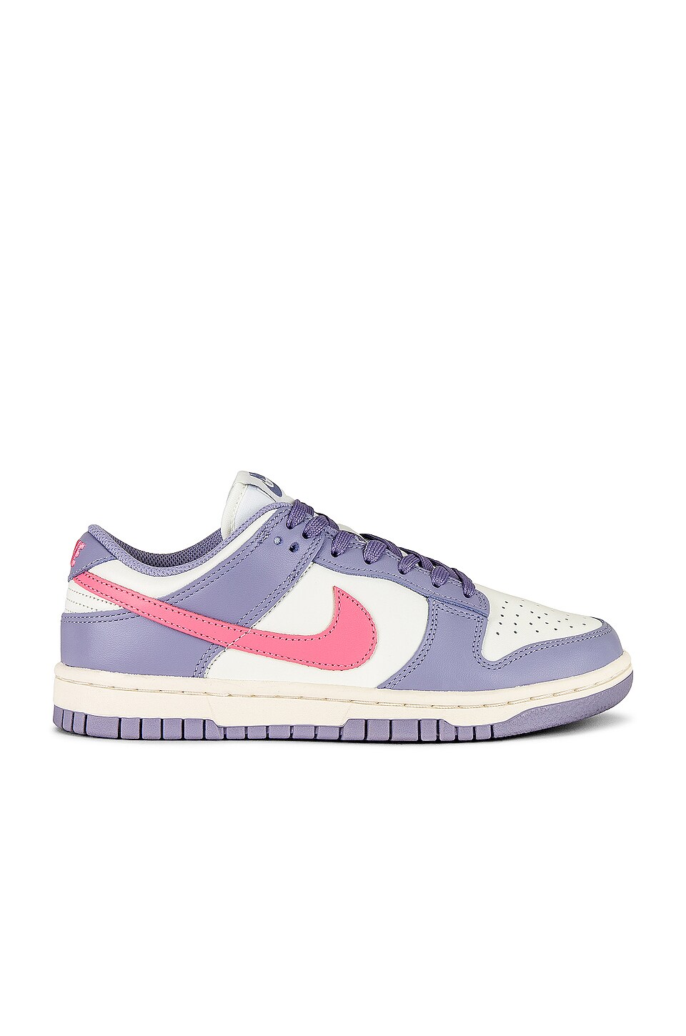 Nike Dunk Low Sneaker in Indigo Haze, Coral Chalk, & Sail | REVOLVE
