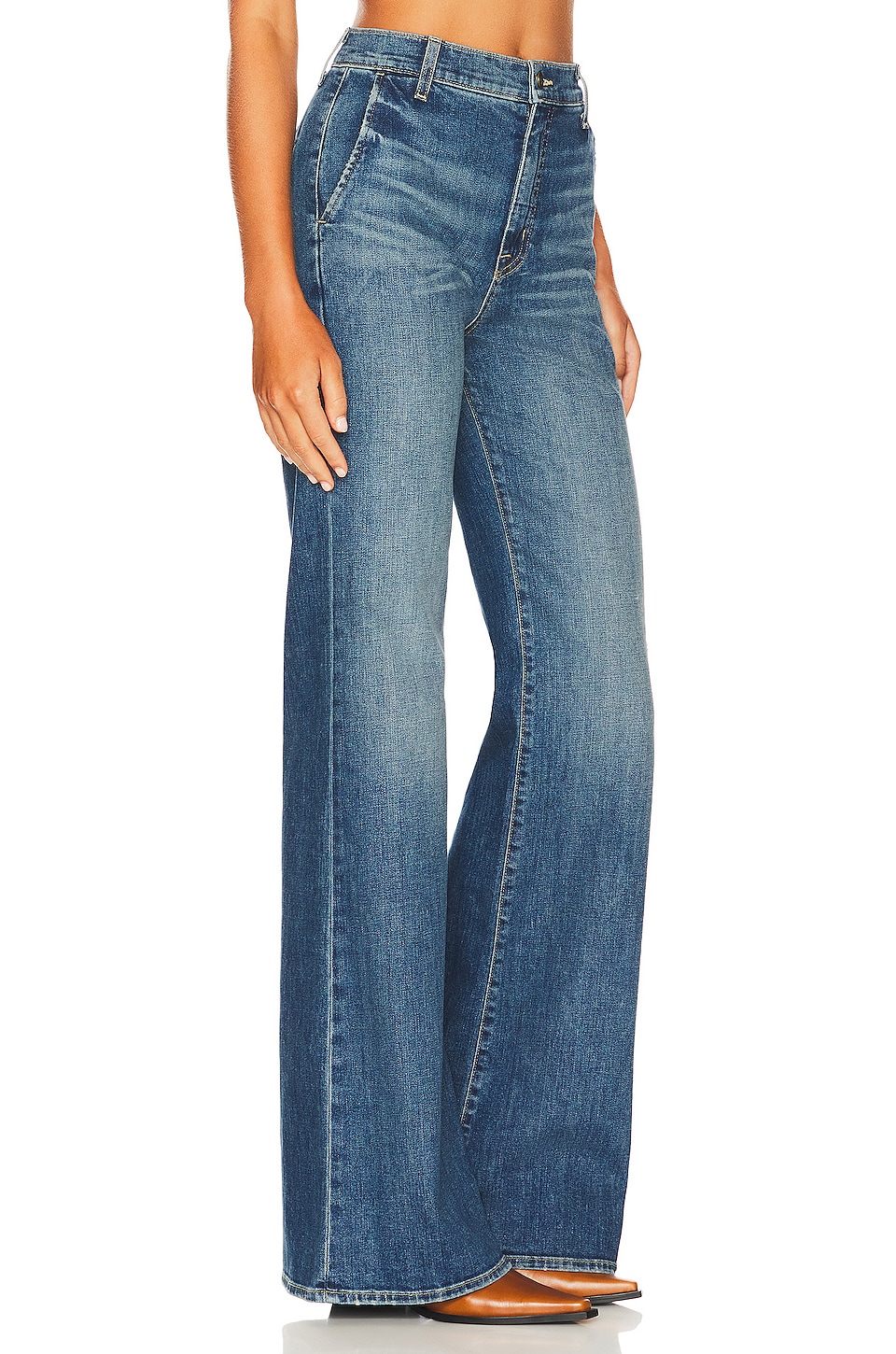 NILI LOTAN Anna Jean in Classic Wash | REVOLVE