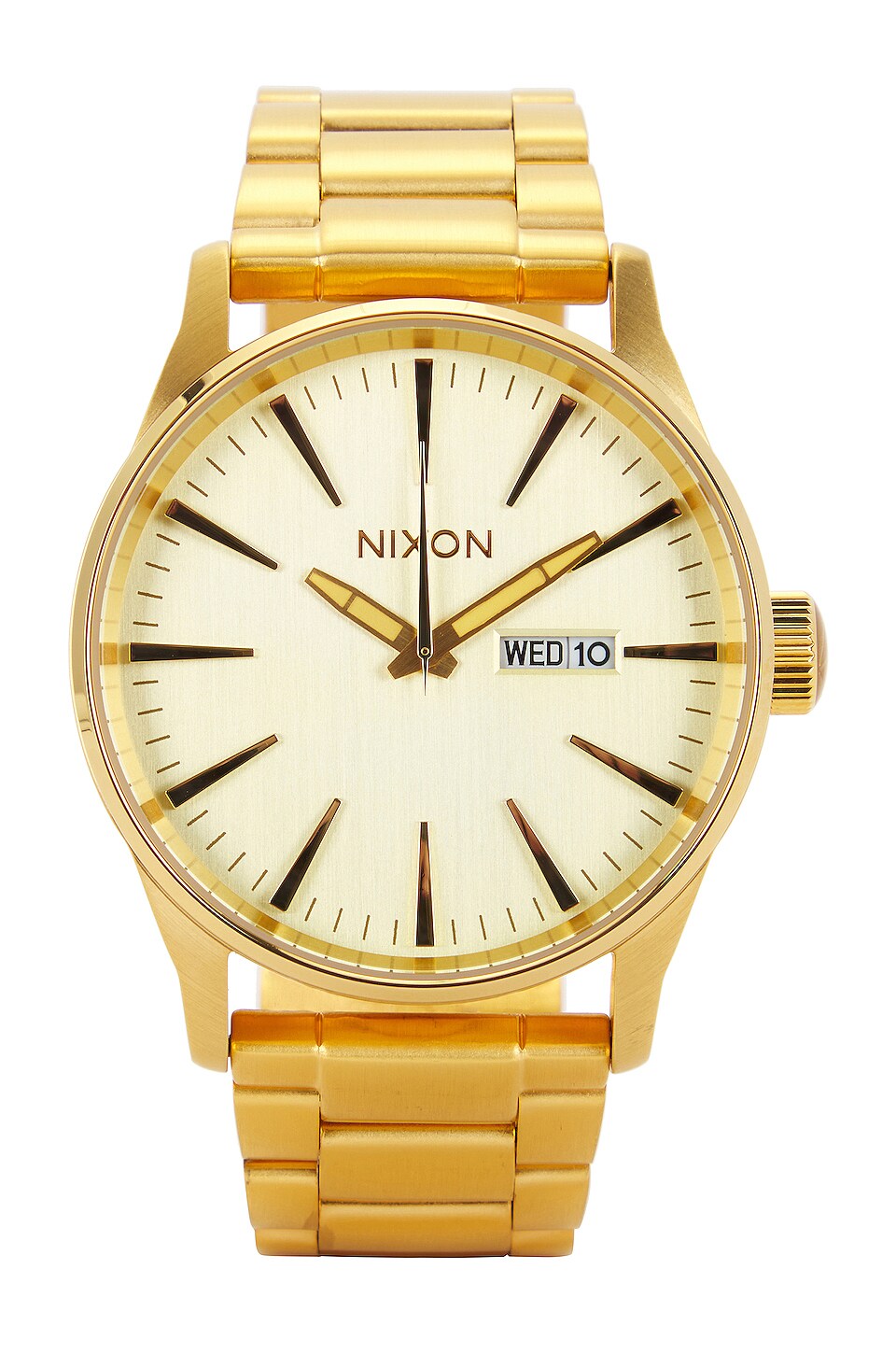 Nixon Sentry Watch in Gold | REVOLVE