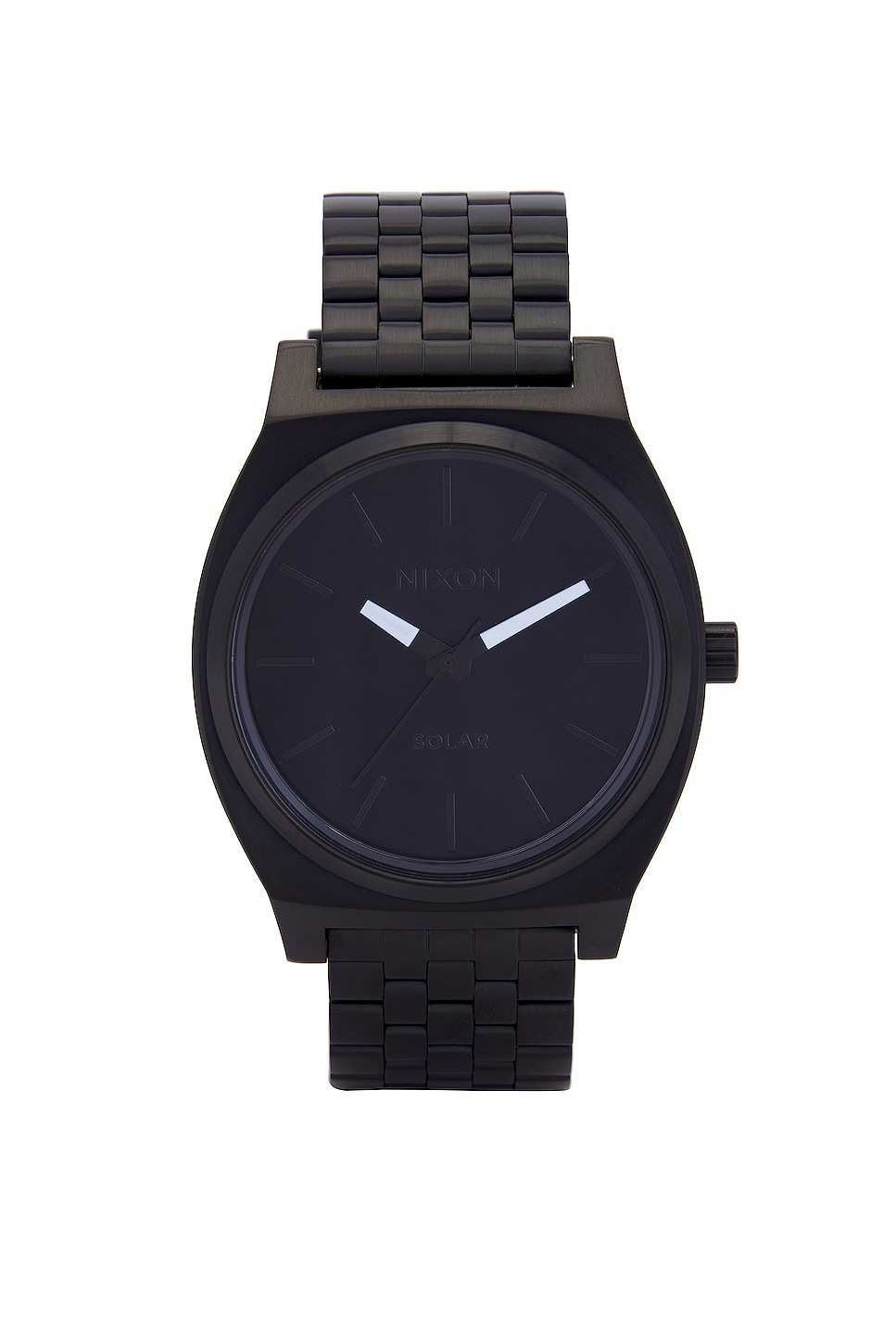 Nixon Time Teller Solar Watch in Black & White | REVOLVE
