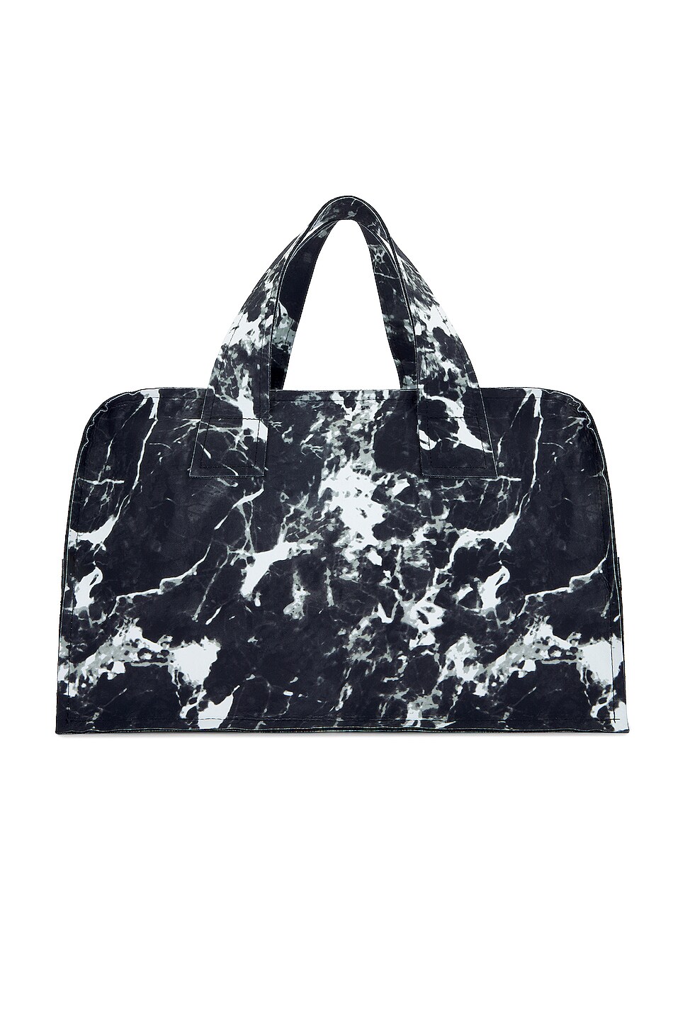 Norma Kamali Rectangle Bag in Black Marble | REVOLVE