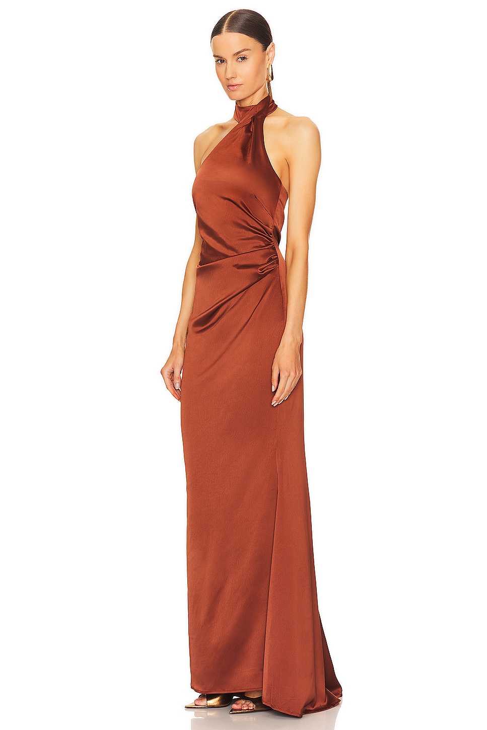 Nookie Entice Gown in Mocha | REVOLVE