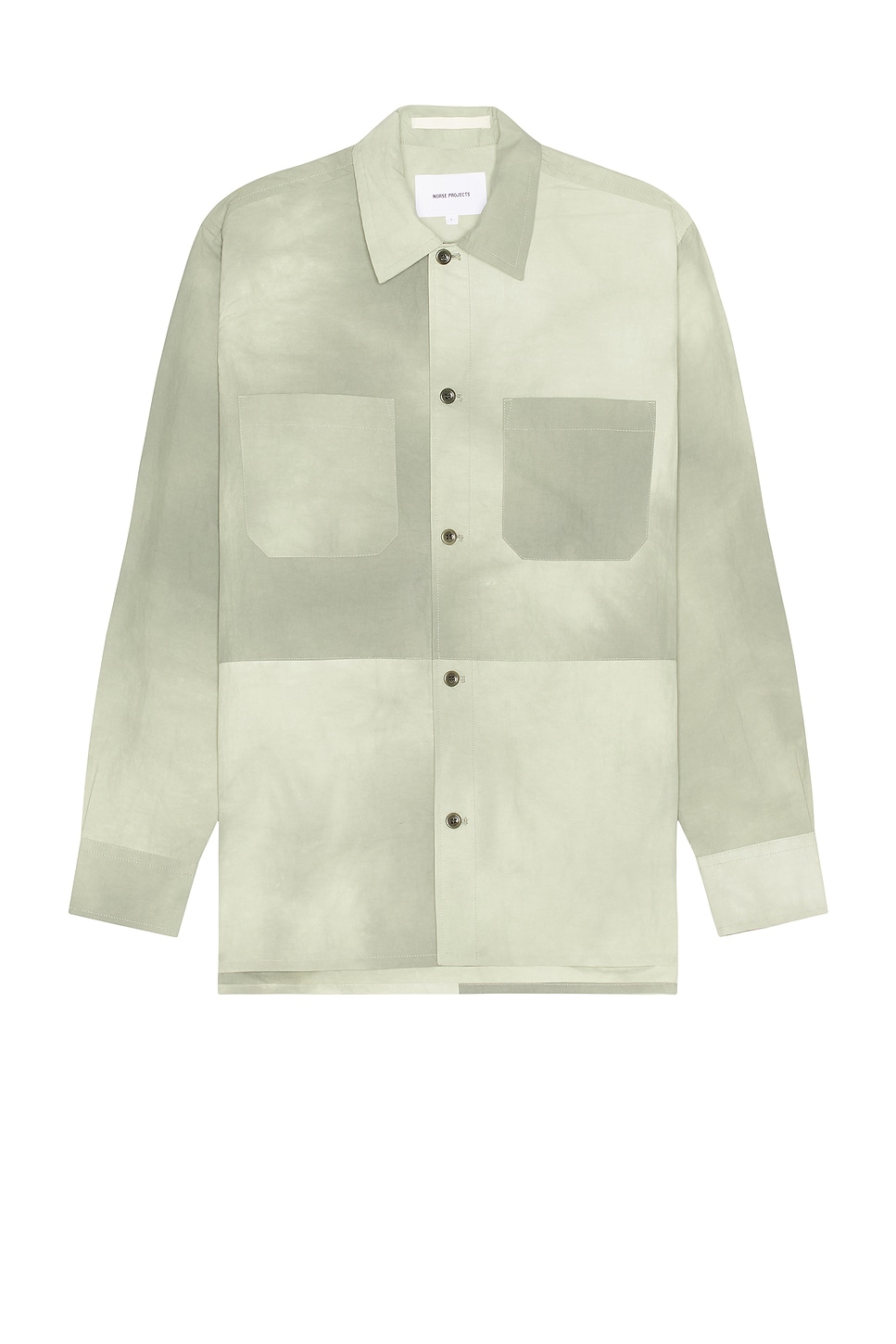 Norse Projects Ulrik Wave Dye Overshirt in Clay | REVOLVE