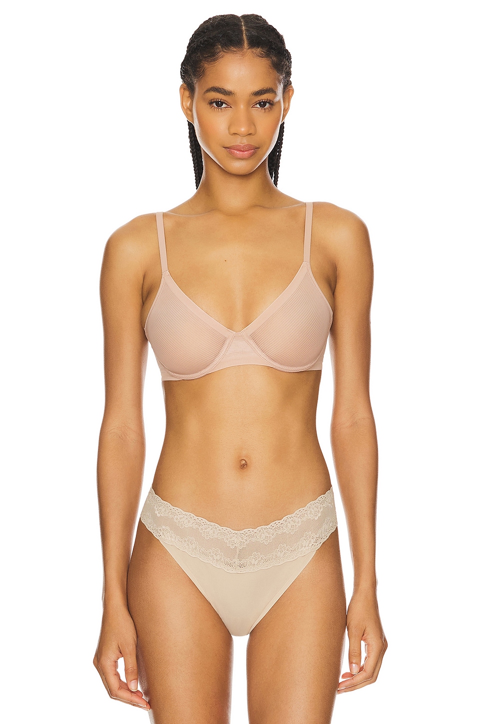 Natori Scope Seamless Underwire Bra in Buff | REVOLVE