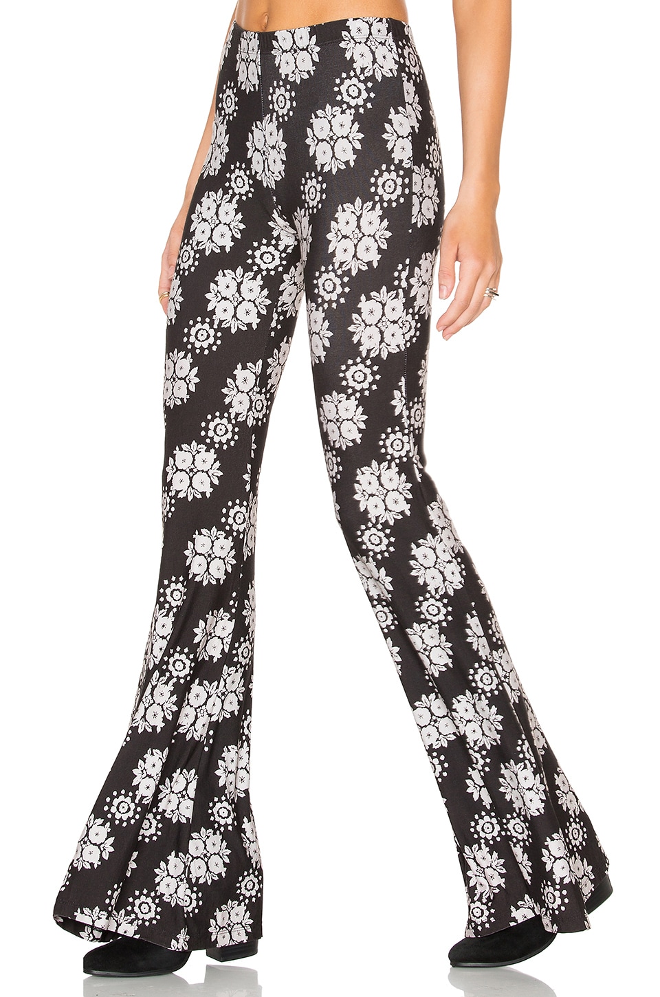 NOVELLA ROYALE Janis Bell Bottoms in Black Moonrise | REVOLVE