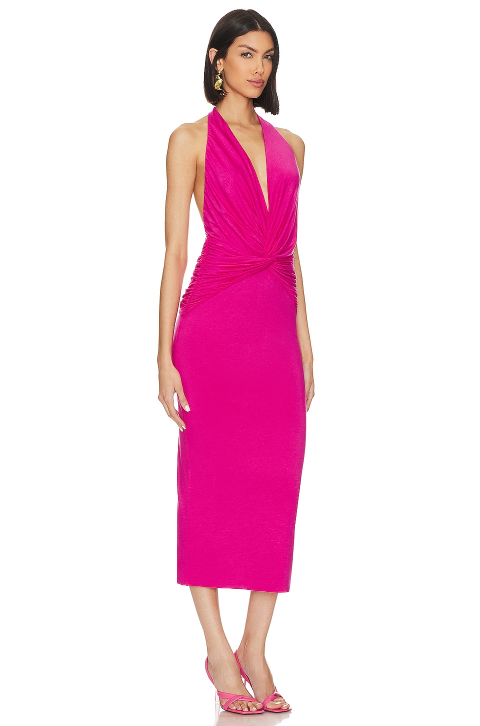 Natalie Rolt Arabella Dress in Neon Pink | REVOLVE