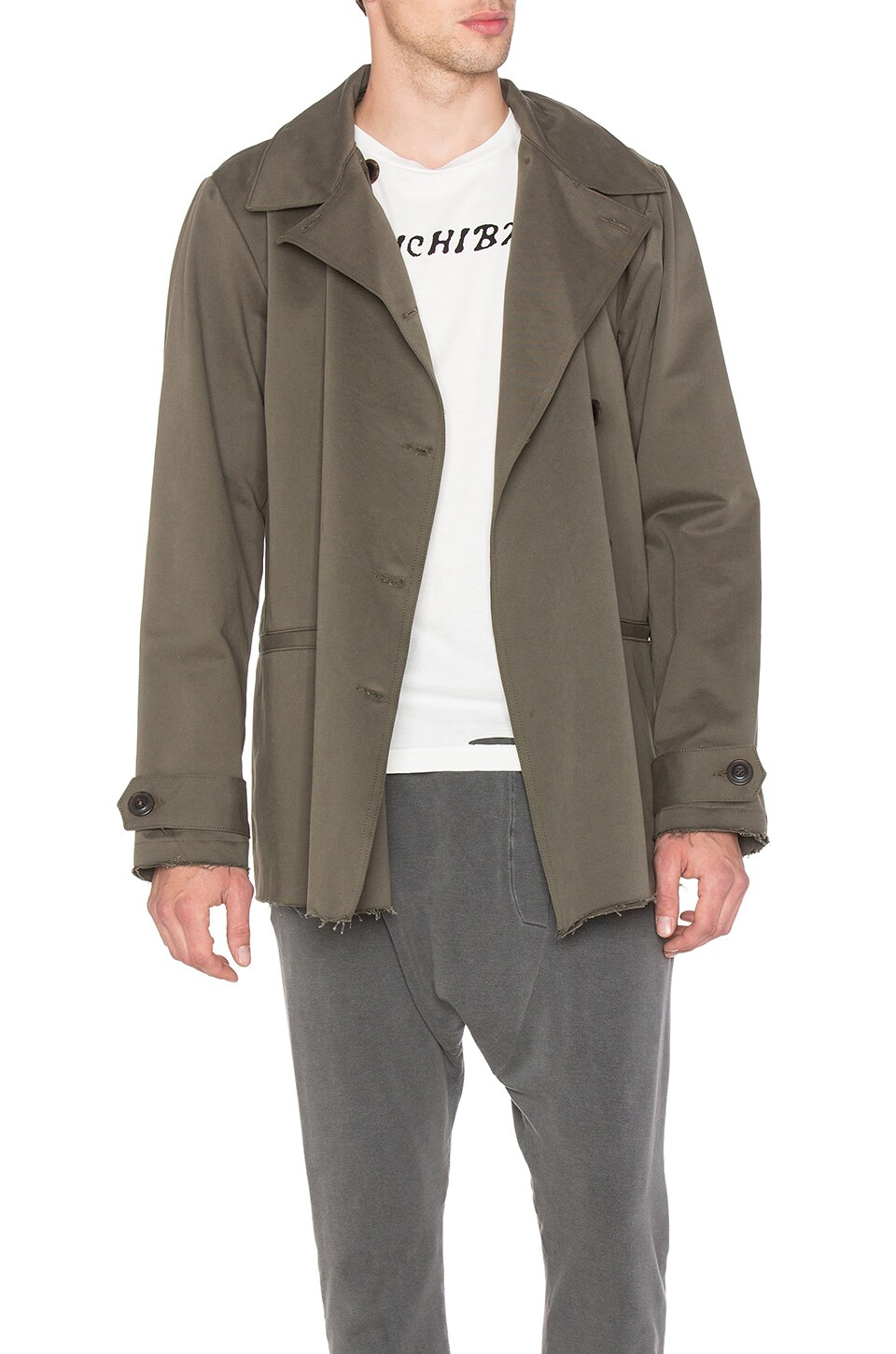 NSF Mac Trench in Army | REVOLVE