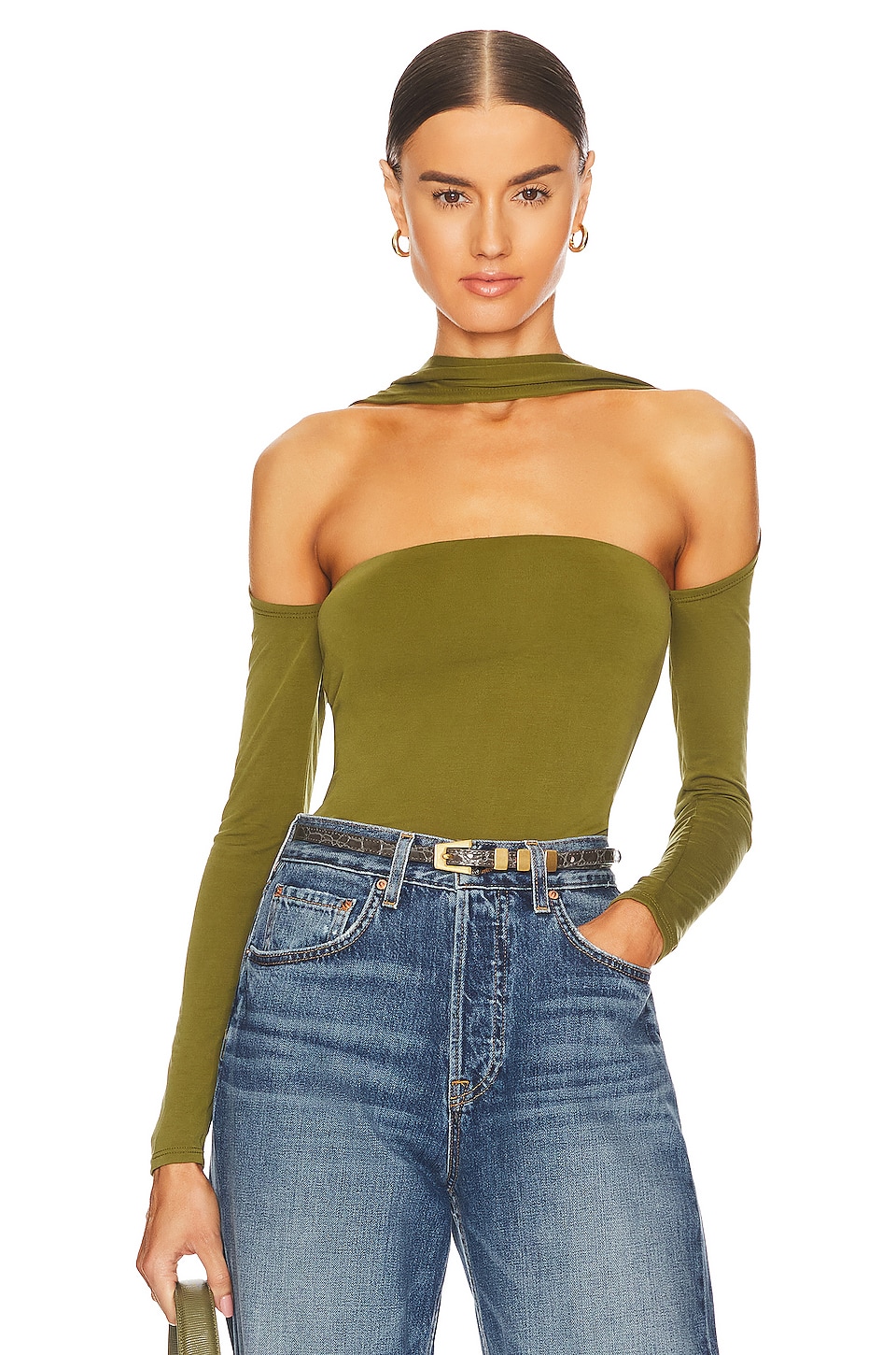 Not Yours To Keep Robin Top in Olive | REVOLVE