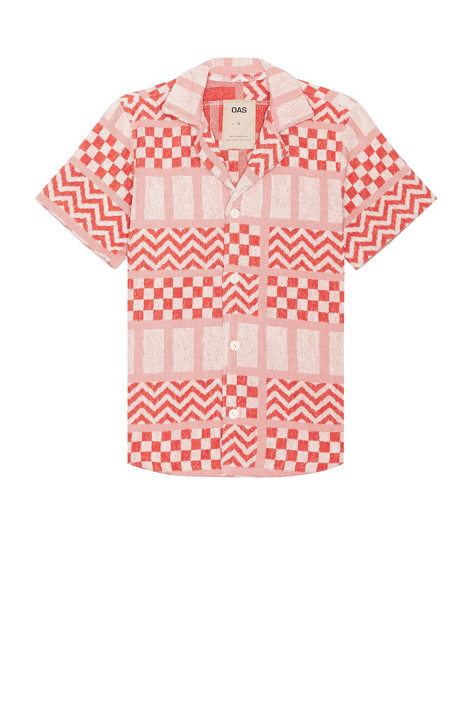 OAS Miximize Cuba Terry Shirt in terracotta | REVOLVE