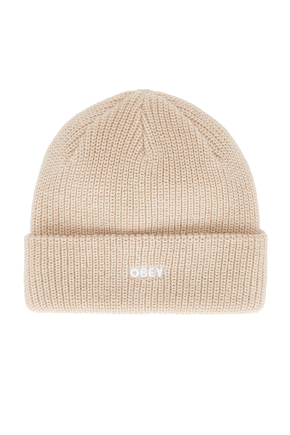 Obey Future Beanie in Silver Grey | REVOLVE