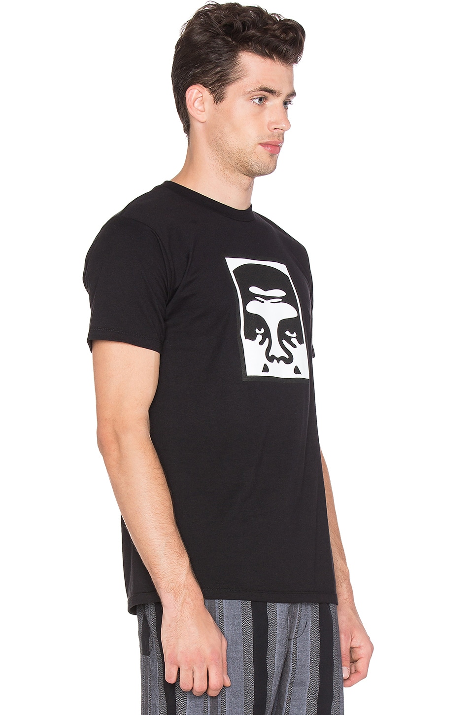 Obey Half Face Icon Premium in Black | REVOLVE
