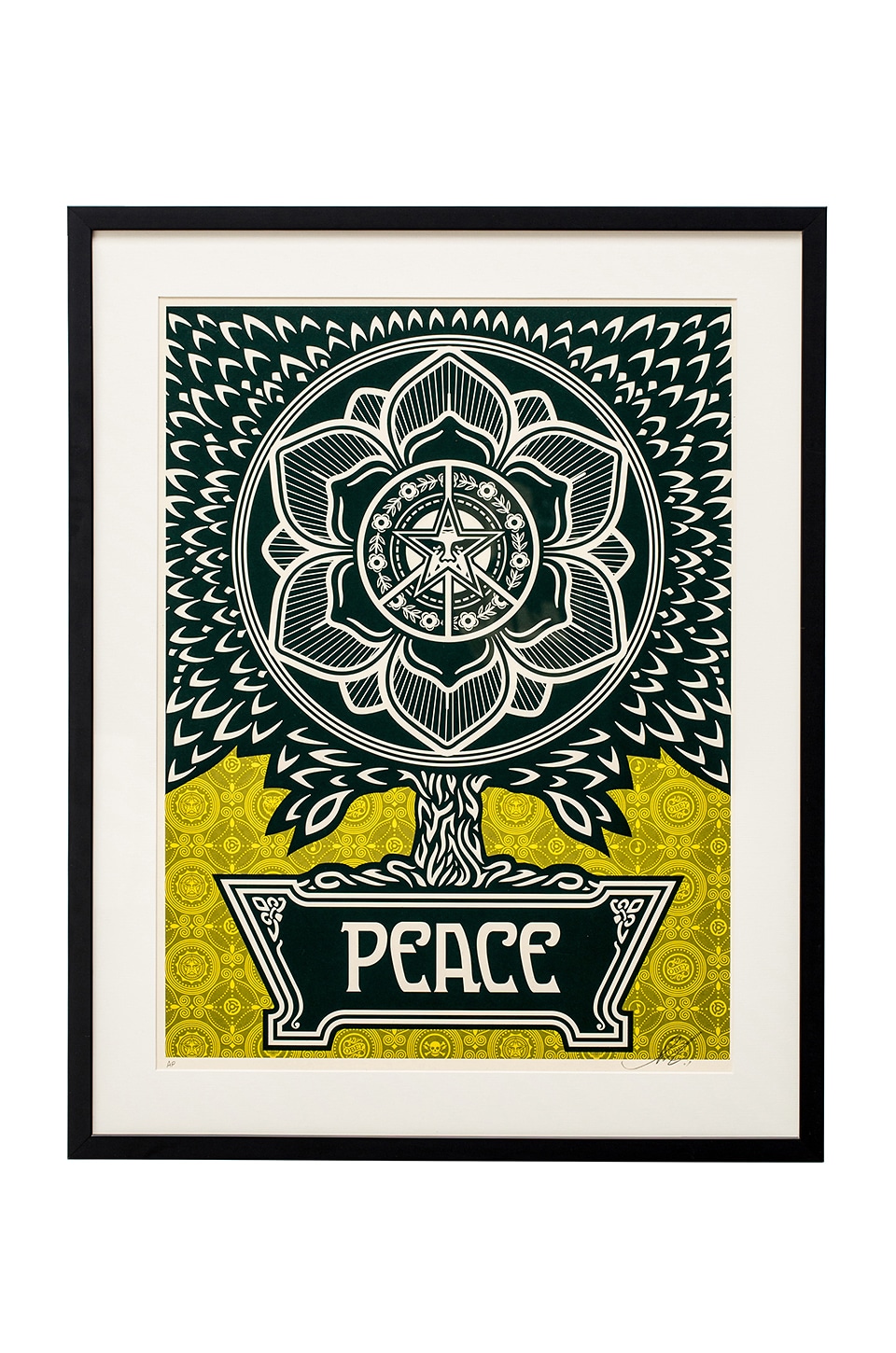 Obey Signed Shepard Fairey Poster in Red | REVOLVE