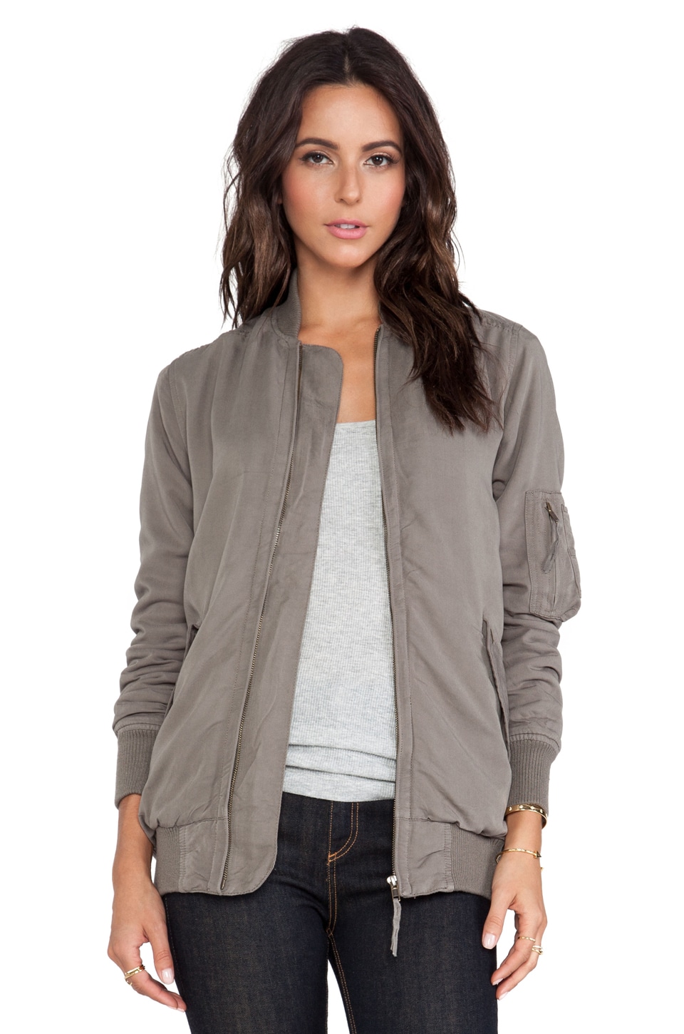 Obey Runaway Jacket in Army | REVOLVE