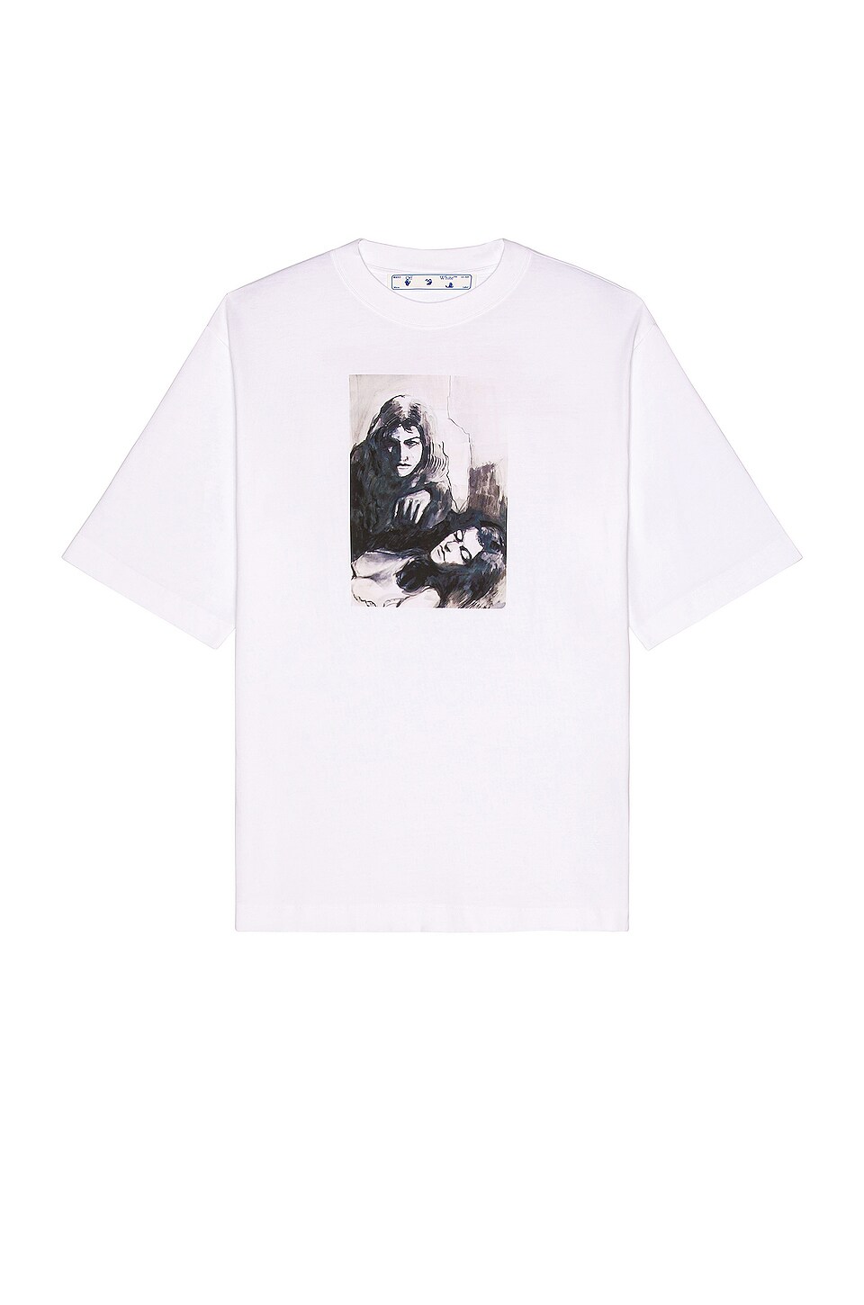 OFF-WHITE Mirko Artist Skate Tee in White | REVOLVE
