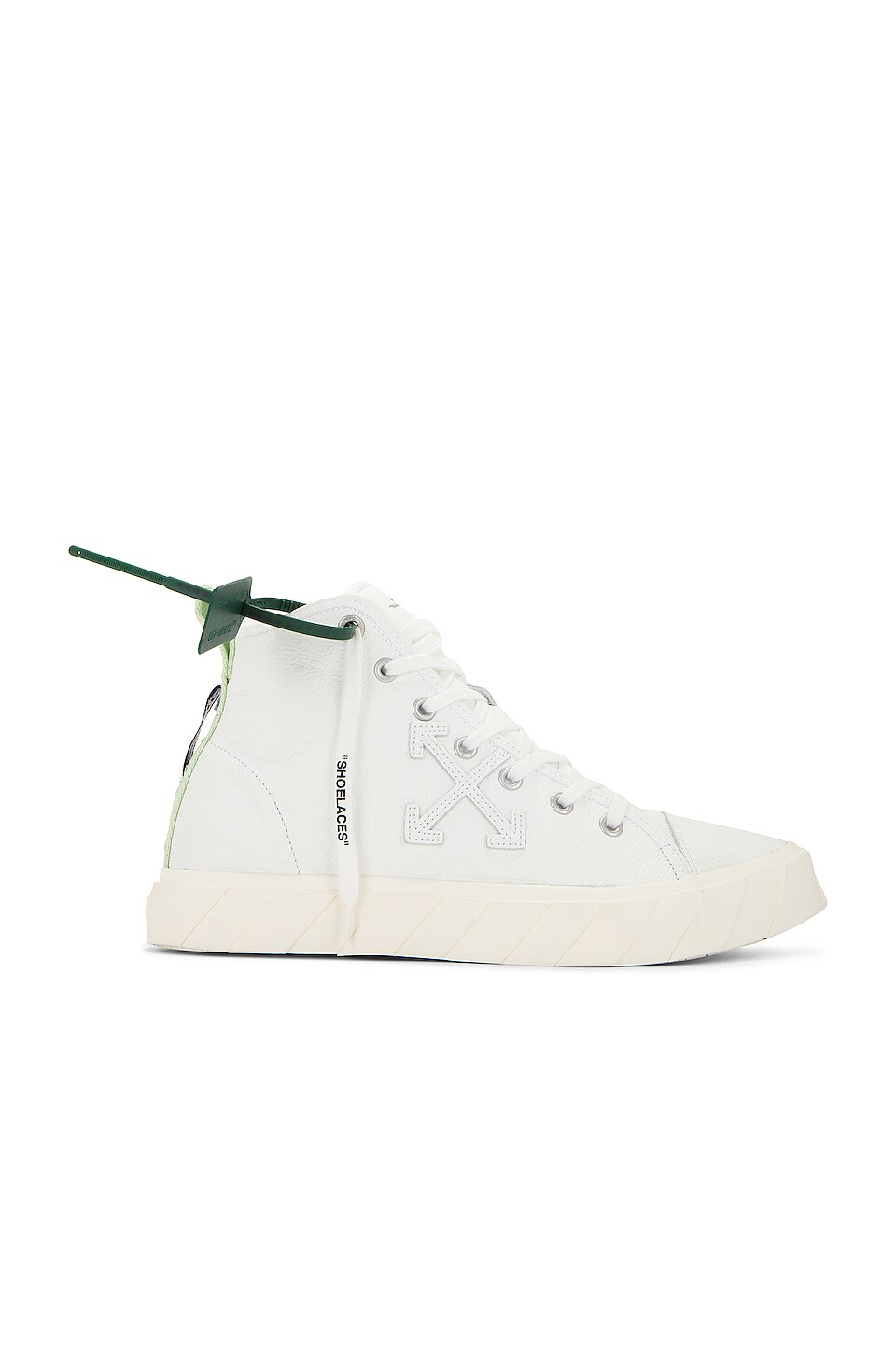 OFF-WHITE Mid Top Sneakers in White | REVOLVE