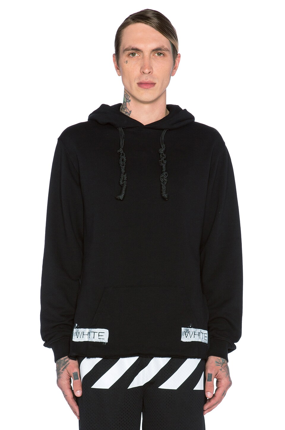 OFF-WHITE Basic Hoody in Black | REVOLVE