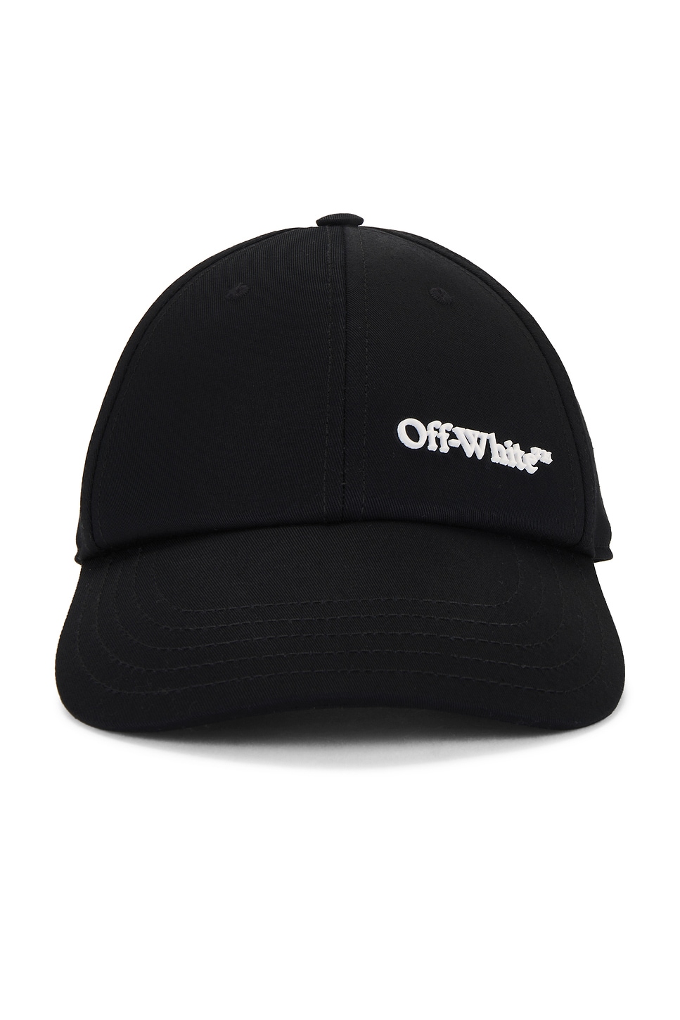 OFF-WHITE 3D Logo Baseball Cap in Black & White | REVOLVE
