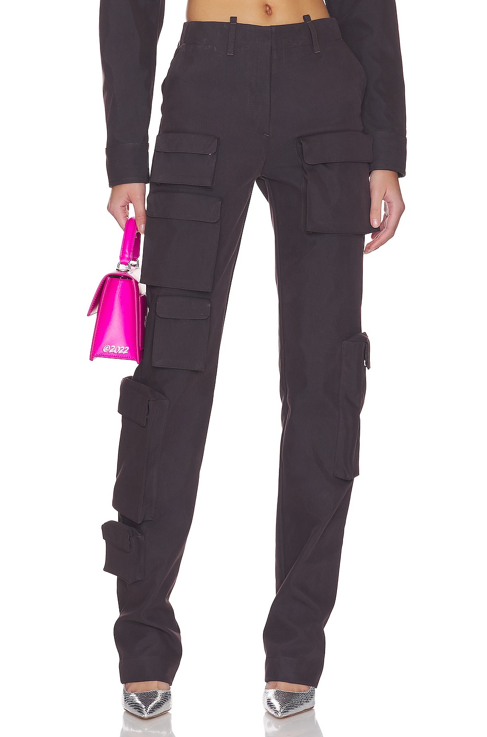 OFF-WHITE Co Cargo Pant in Dark Grey | REVOLVE