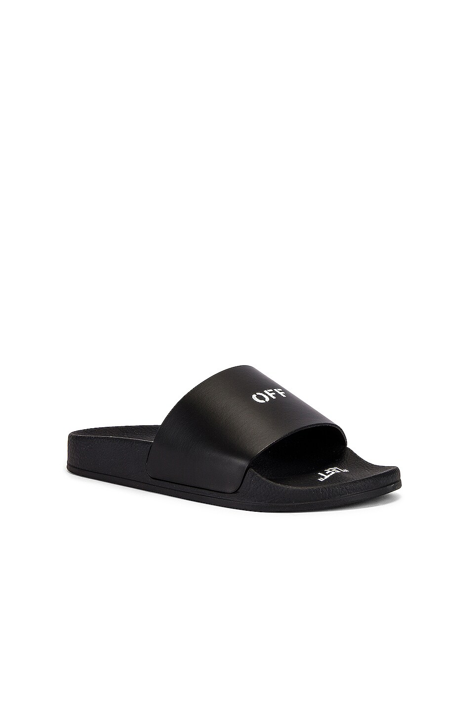 OFF-WHITE Pool Slider in Black & White | REVOLVE