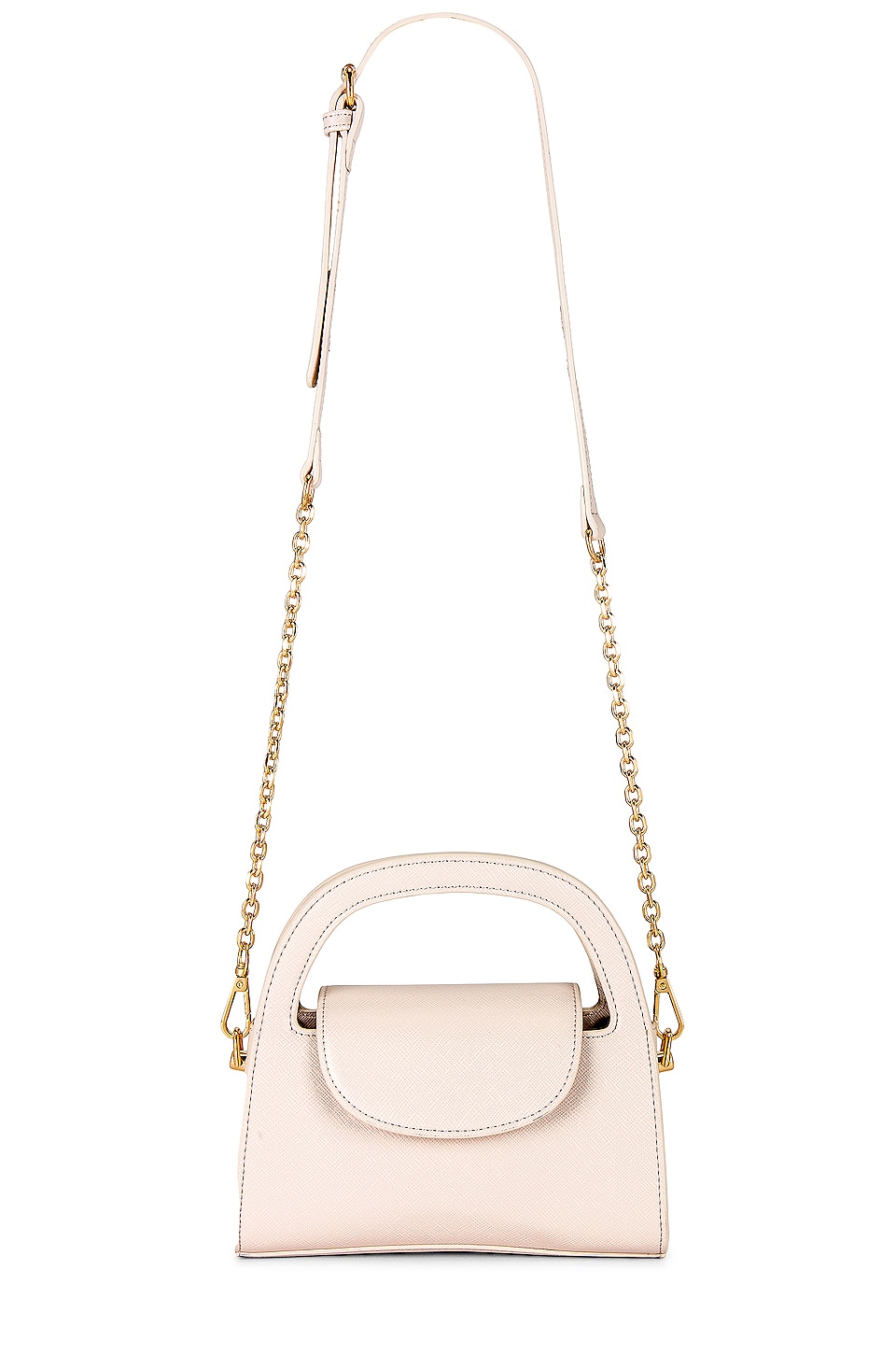 olga berg Ivy Curved Handle Bag in Natural | REVOLVE