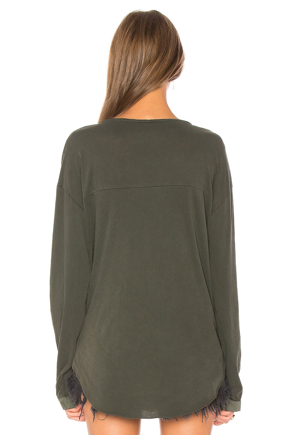 One Teaspoon Diego Long Sleeve Tee in Bottle Green | REVOLVE