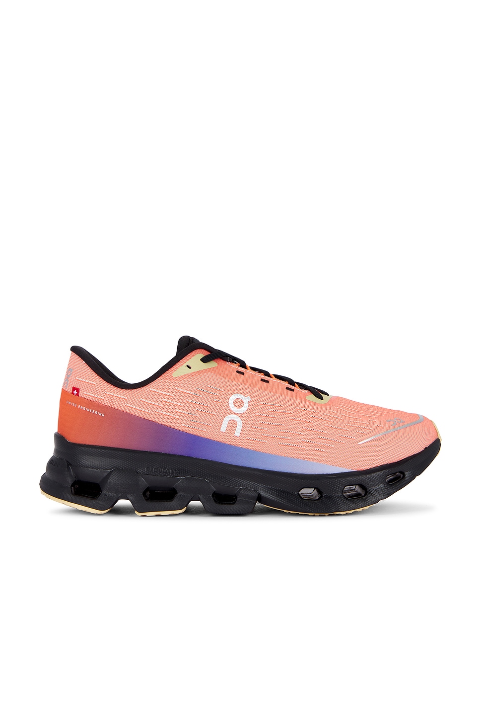 On Cloudspark Sneaker in Flame & Black | REVOLVE