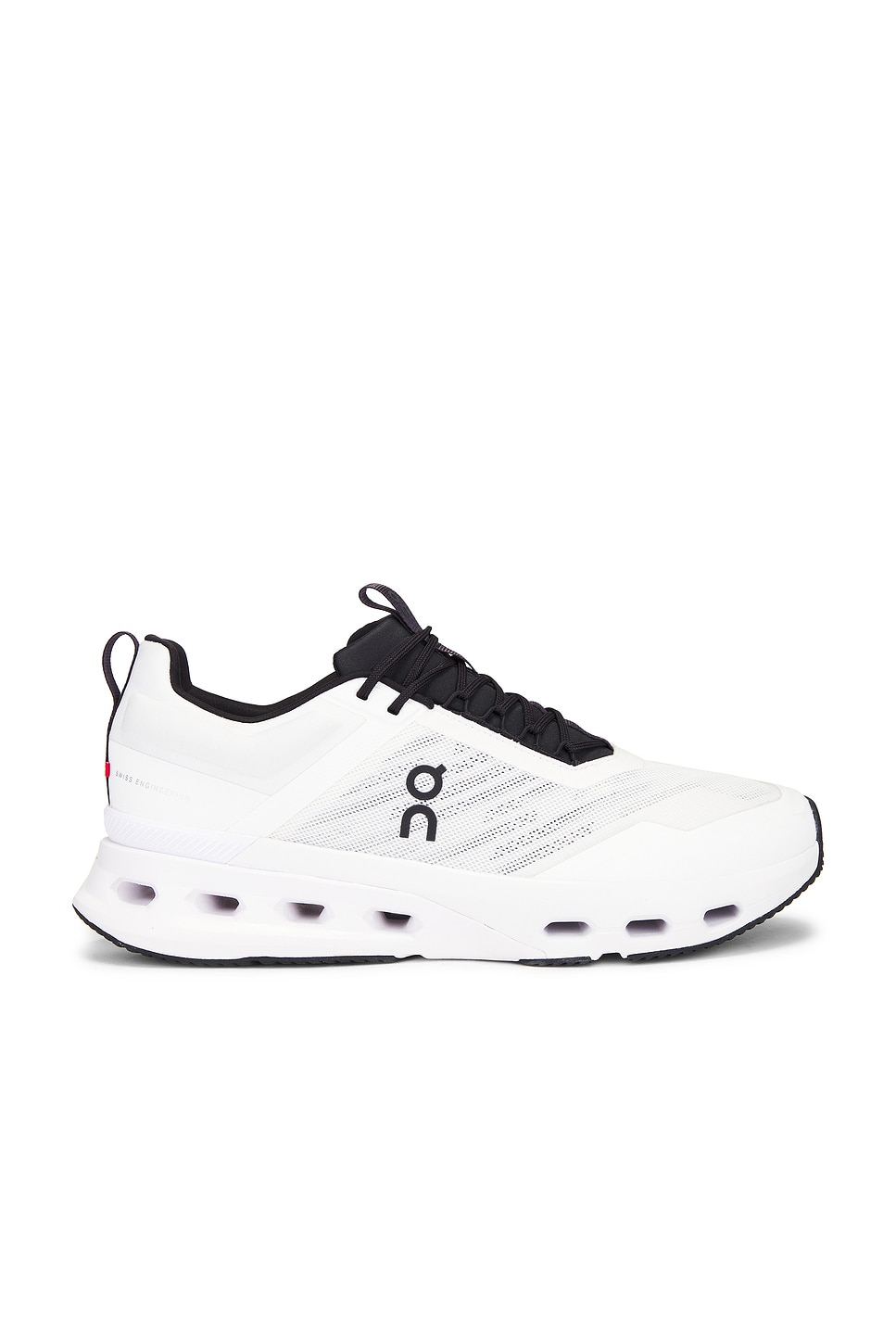 On Cloudnova X in White & Black | REVOLVE