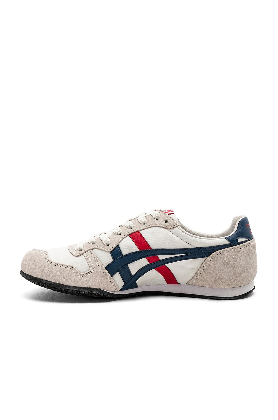Onitsuka Tiger Serrano in White & Mallard Blue | REVOLVE