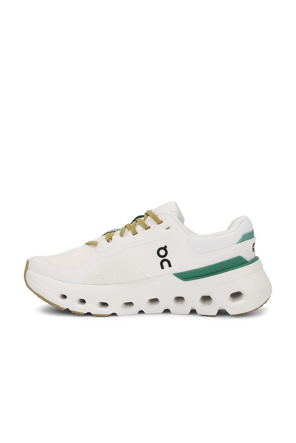 On Cloudrunner 2 Sneaker in Undyed & Green | REVOLVE
