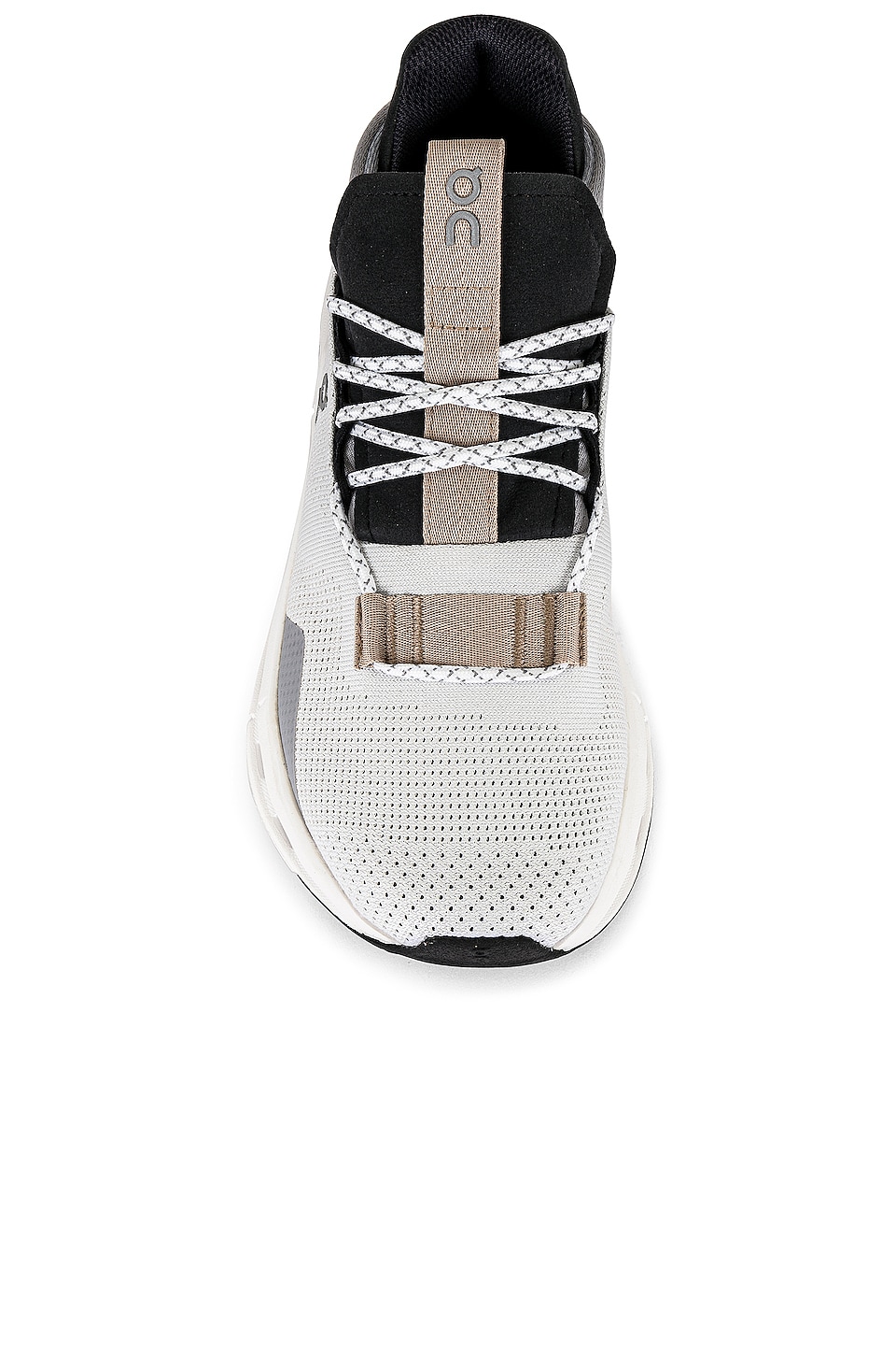 On Cloudnova Sneaker in White & Sand | REVOLVE