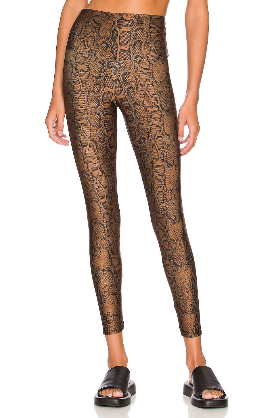 onzie High Rise Legging in Pythoness | REVOLVE
