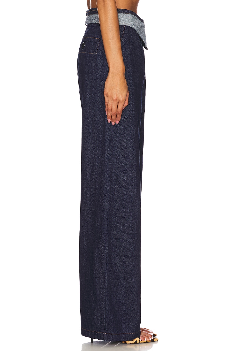 OSIS STUDIO Isabella Jeans in Denim | REVOLVE