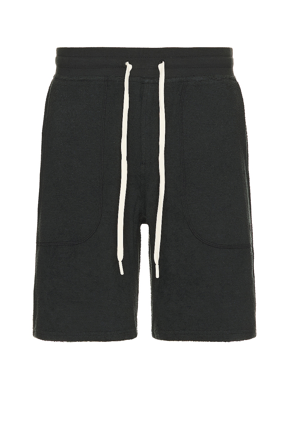 OUTERKNOWN Hightide Sweat Short in Pitch Black | REVOLVE