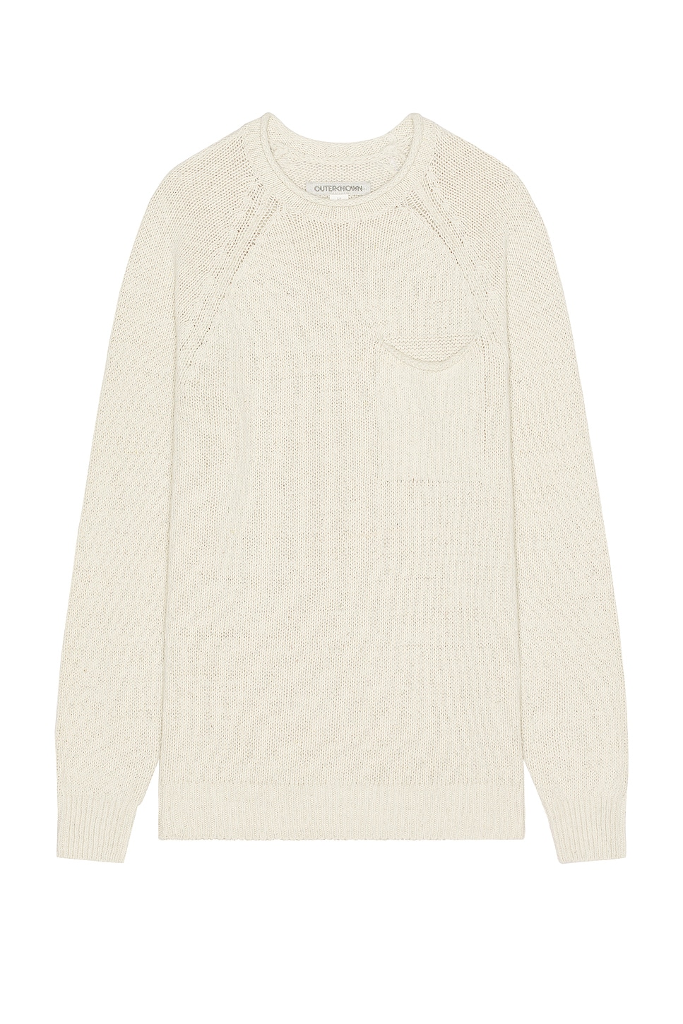 OUTERKNOWN Stinson Rollneck Sweater in Natural | REVOLVE