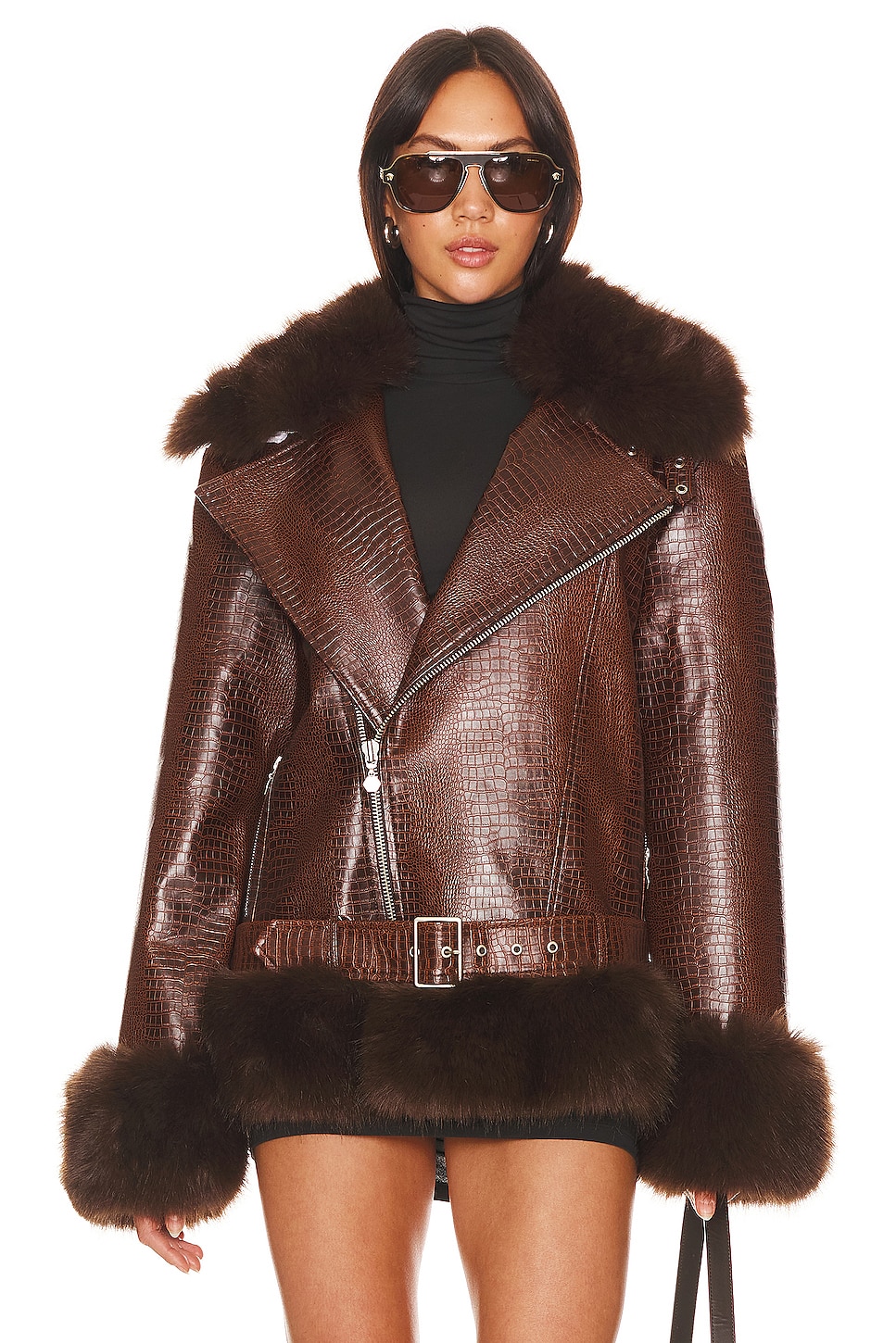 OW Collection Alaska Jacket in Brown | REVOLVE